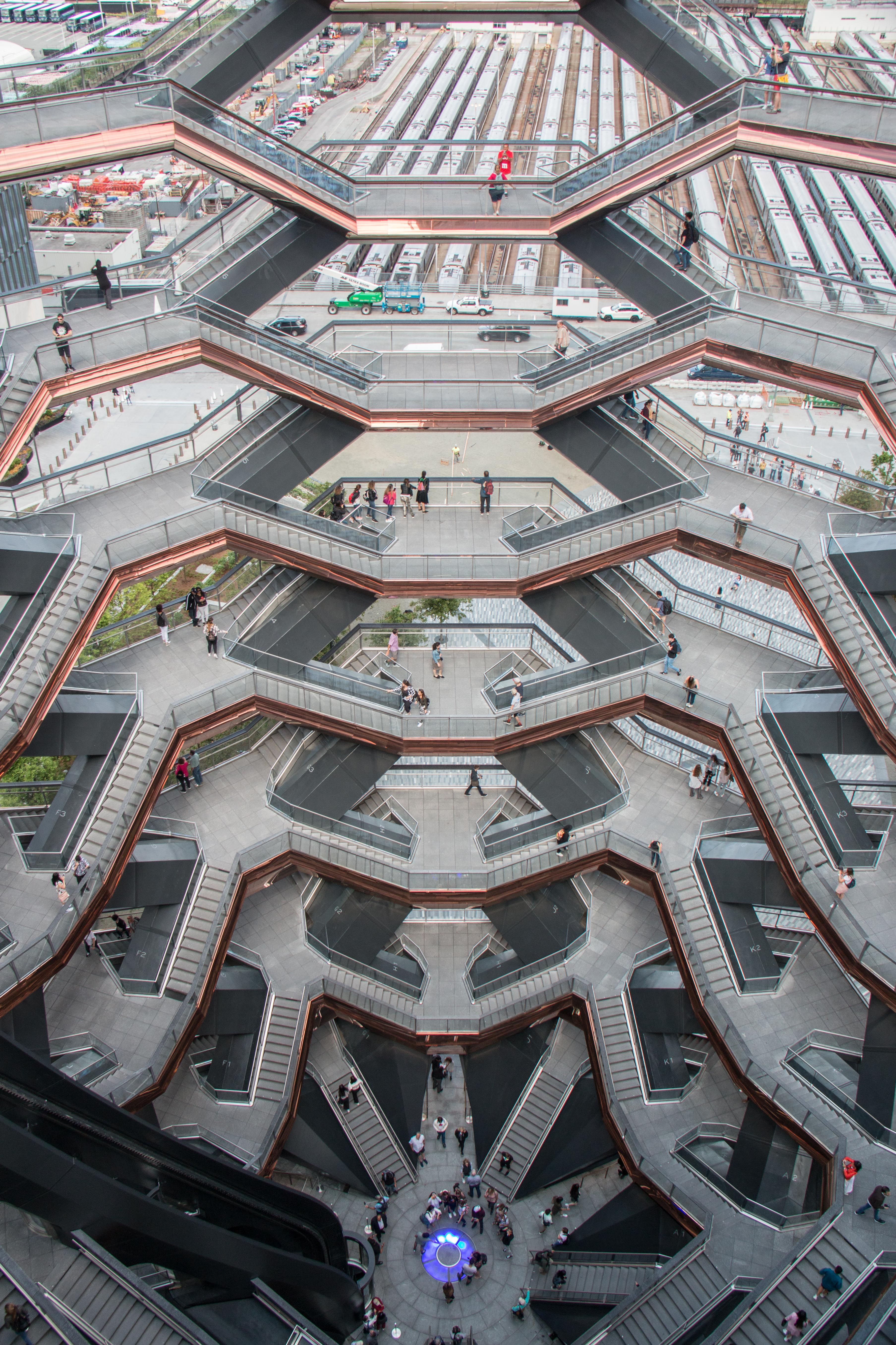 Endless Stairs of the Vessel Building · Free Stock Photo