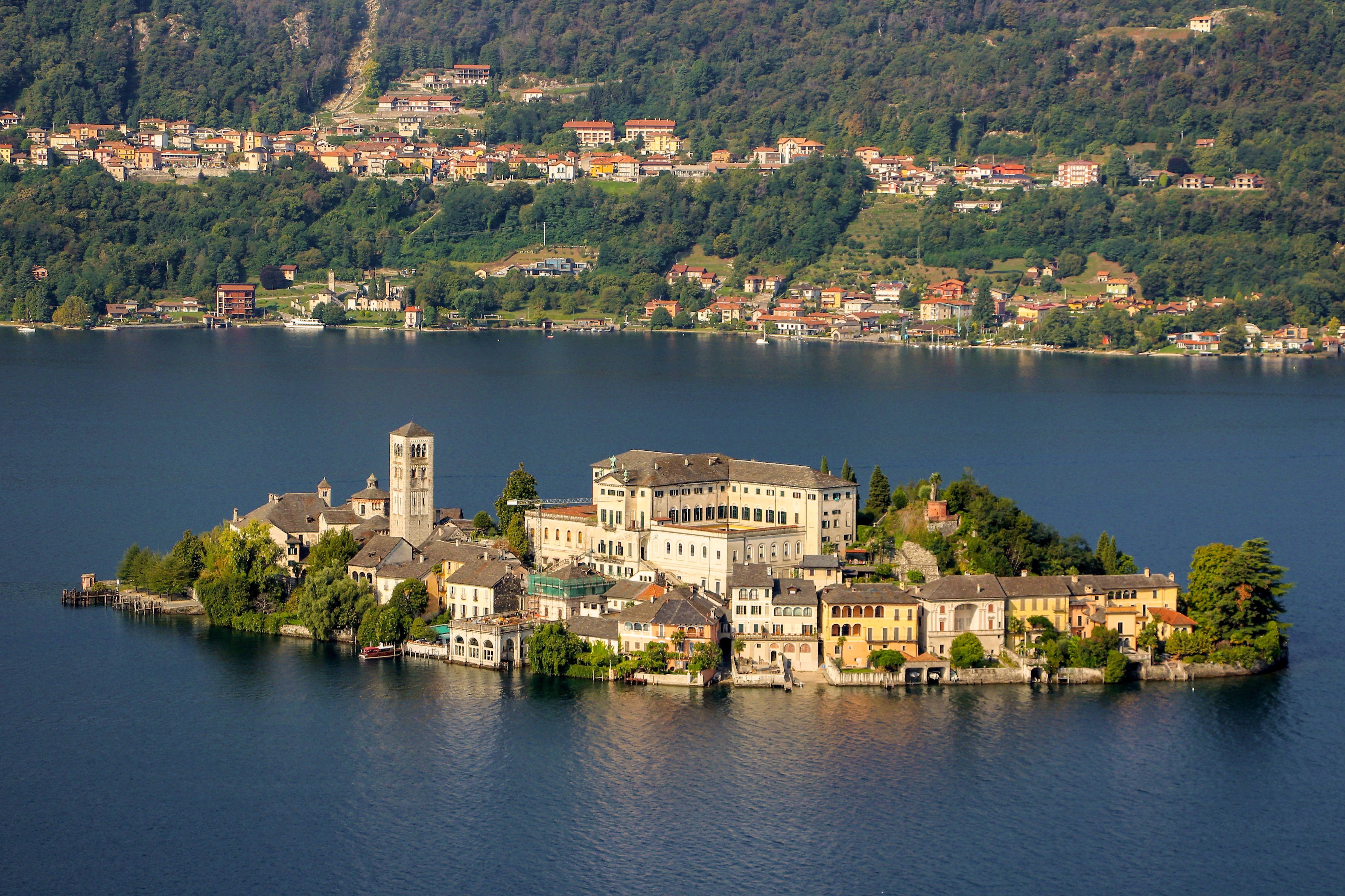 San Giulio Island in Italy · Free Stock Photo