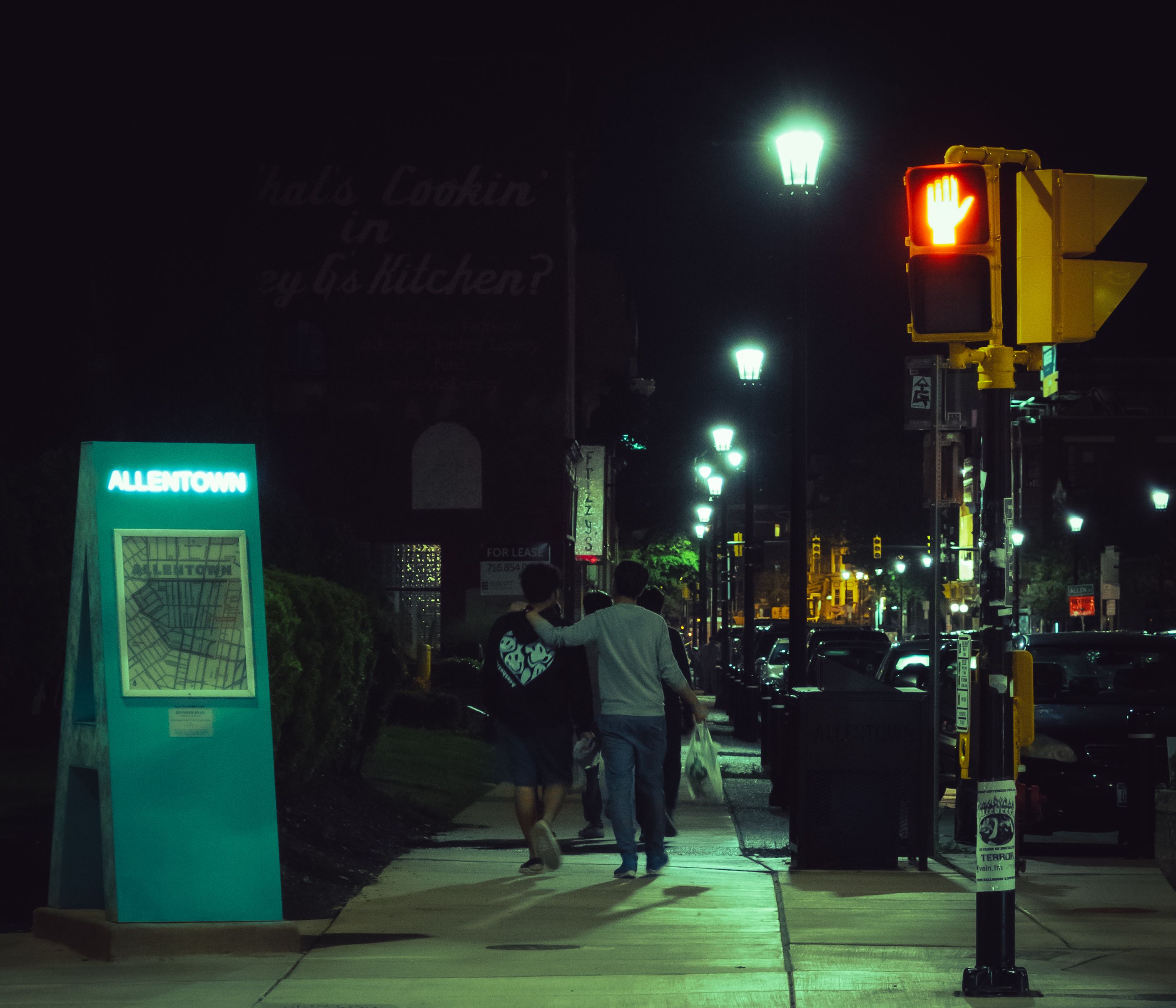 Allentown At Night