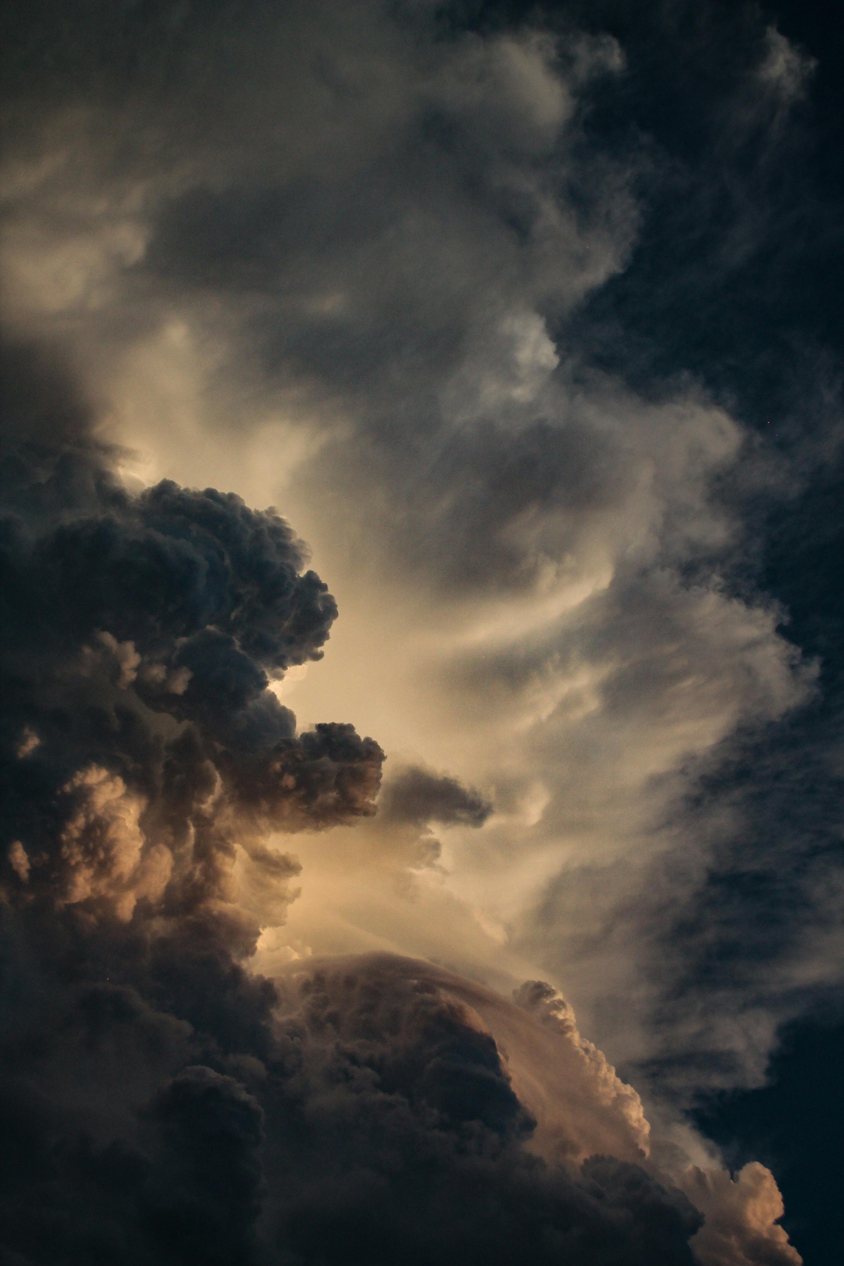 Dense Clouds on Sky at Sunset · Free Stock Photo