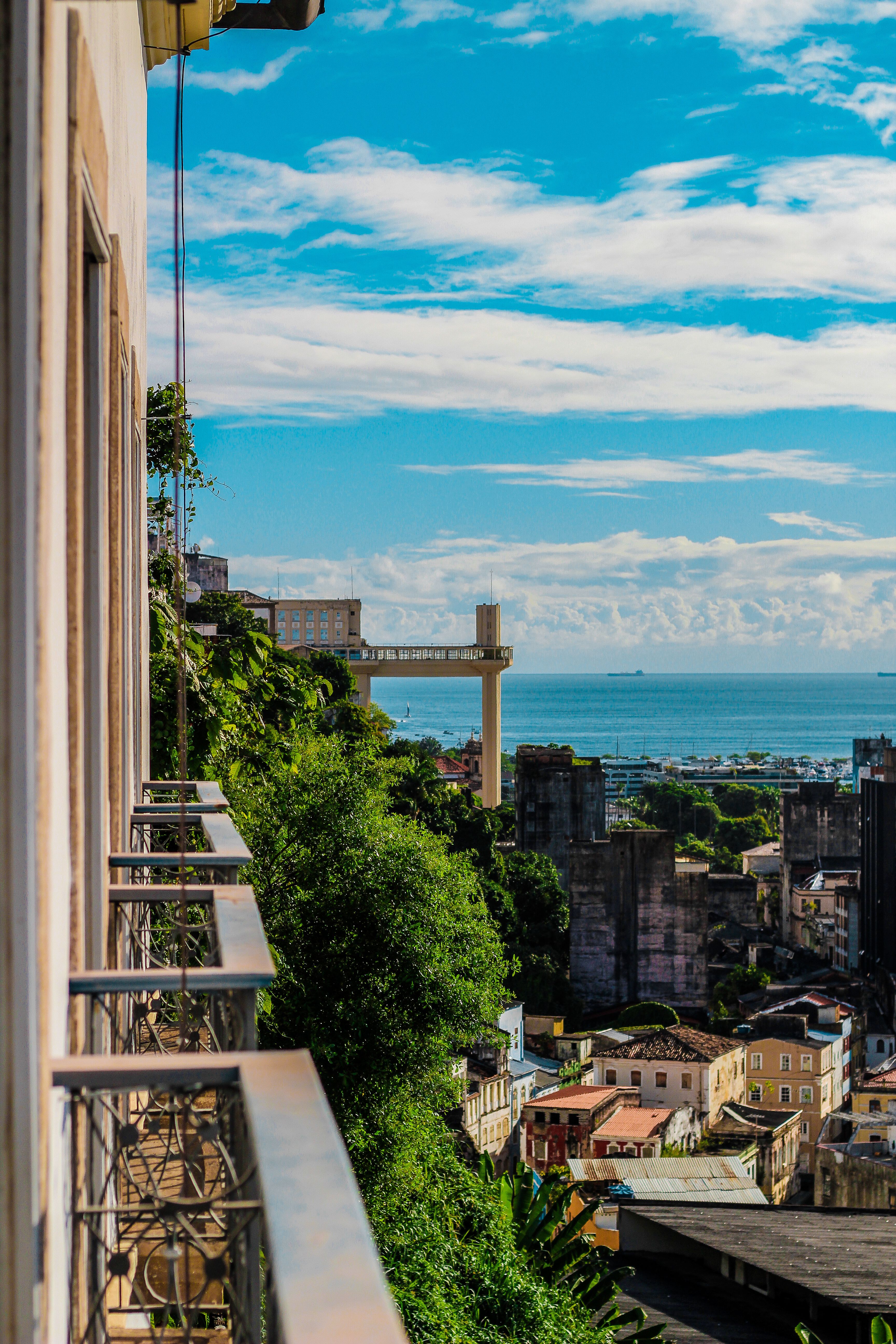 Cityscape form Balcony of Residential Building · Free Stock Photo