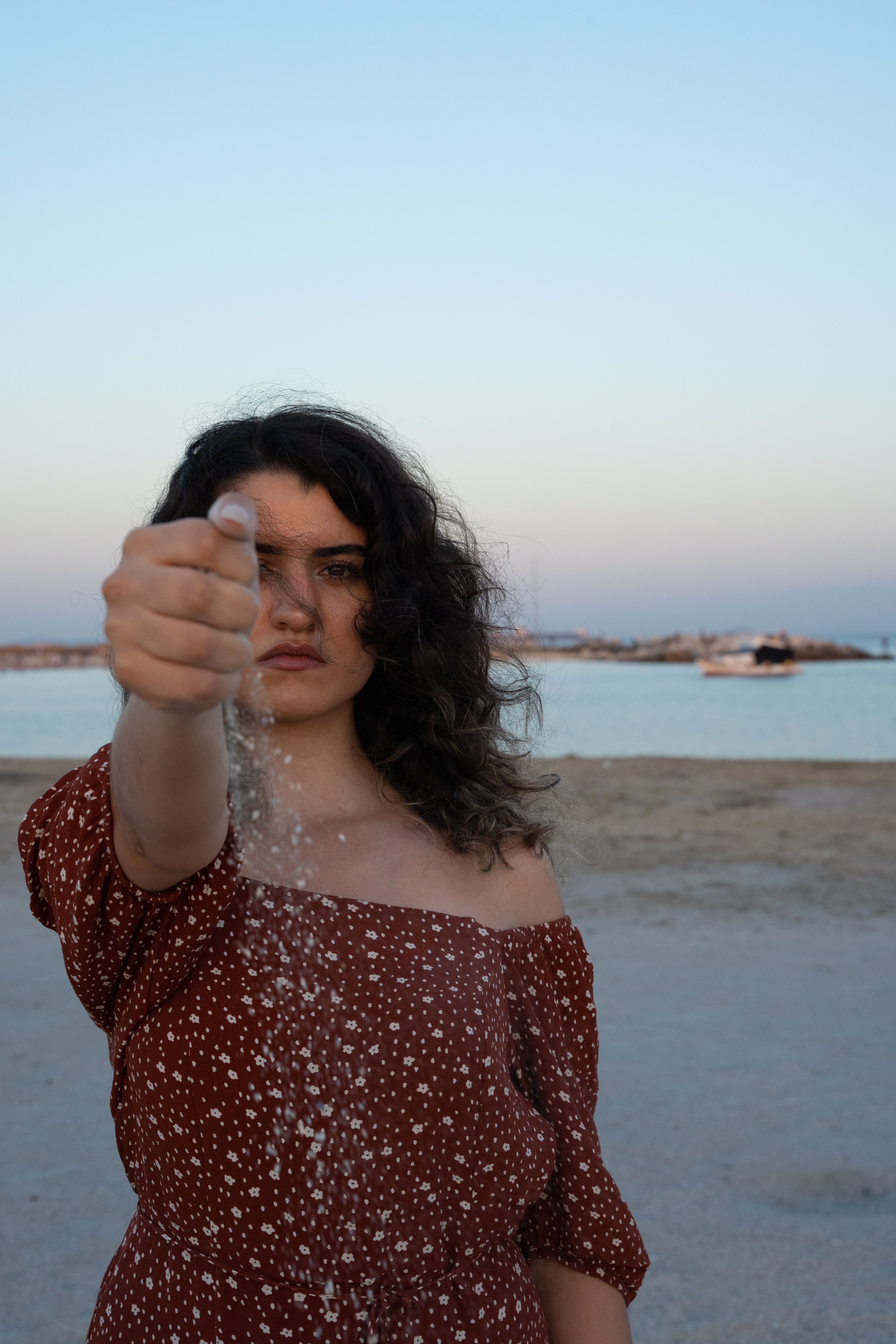 Portrait of Woman in Sundress · Free Stock Photo