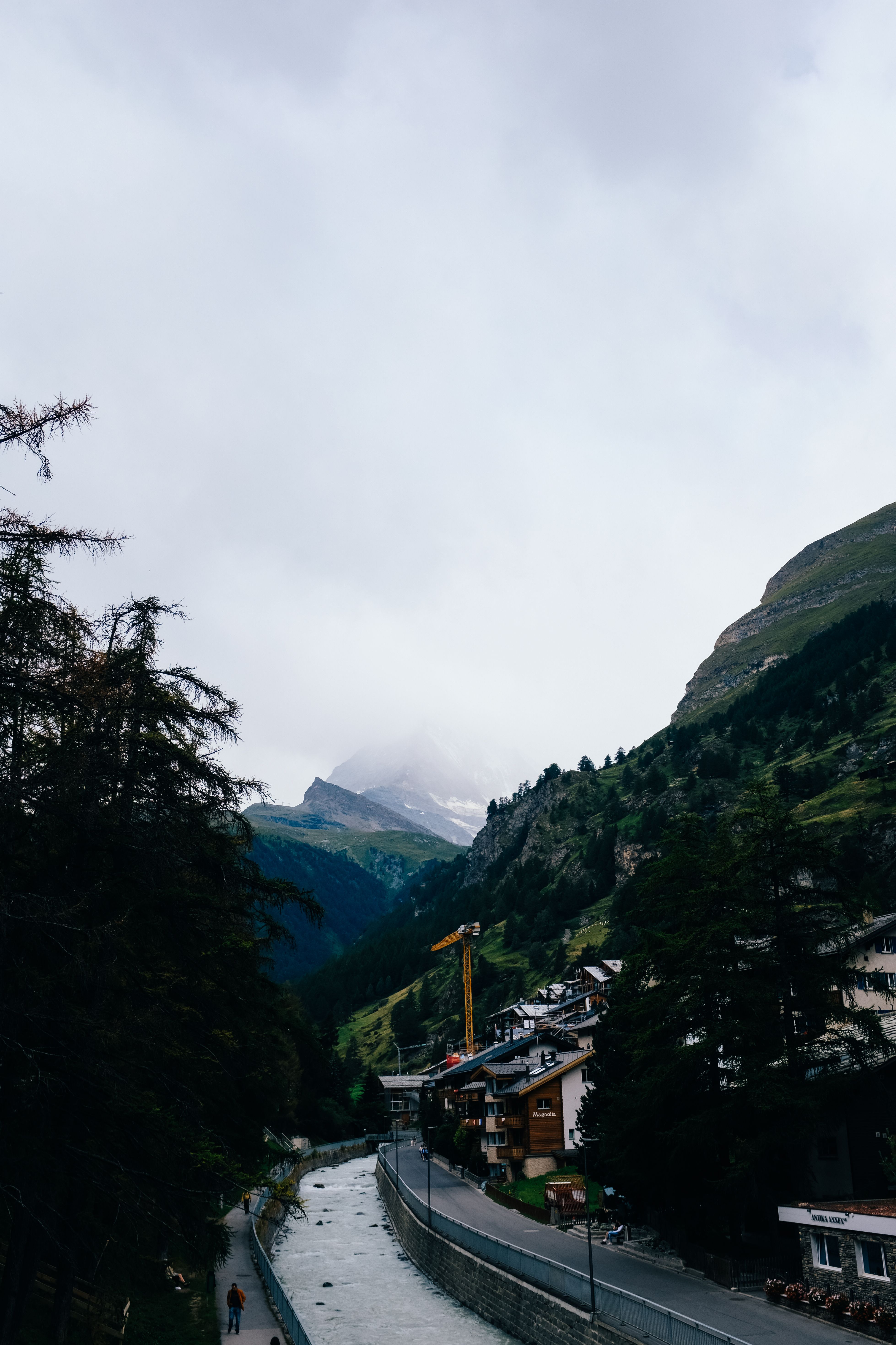 Landscape with Matter Vispa in Zermatt, Switzerland · Free Stock Photo