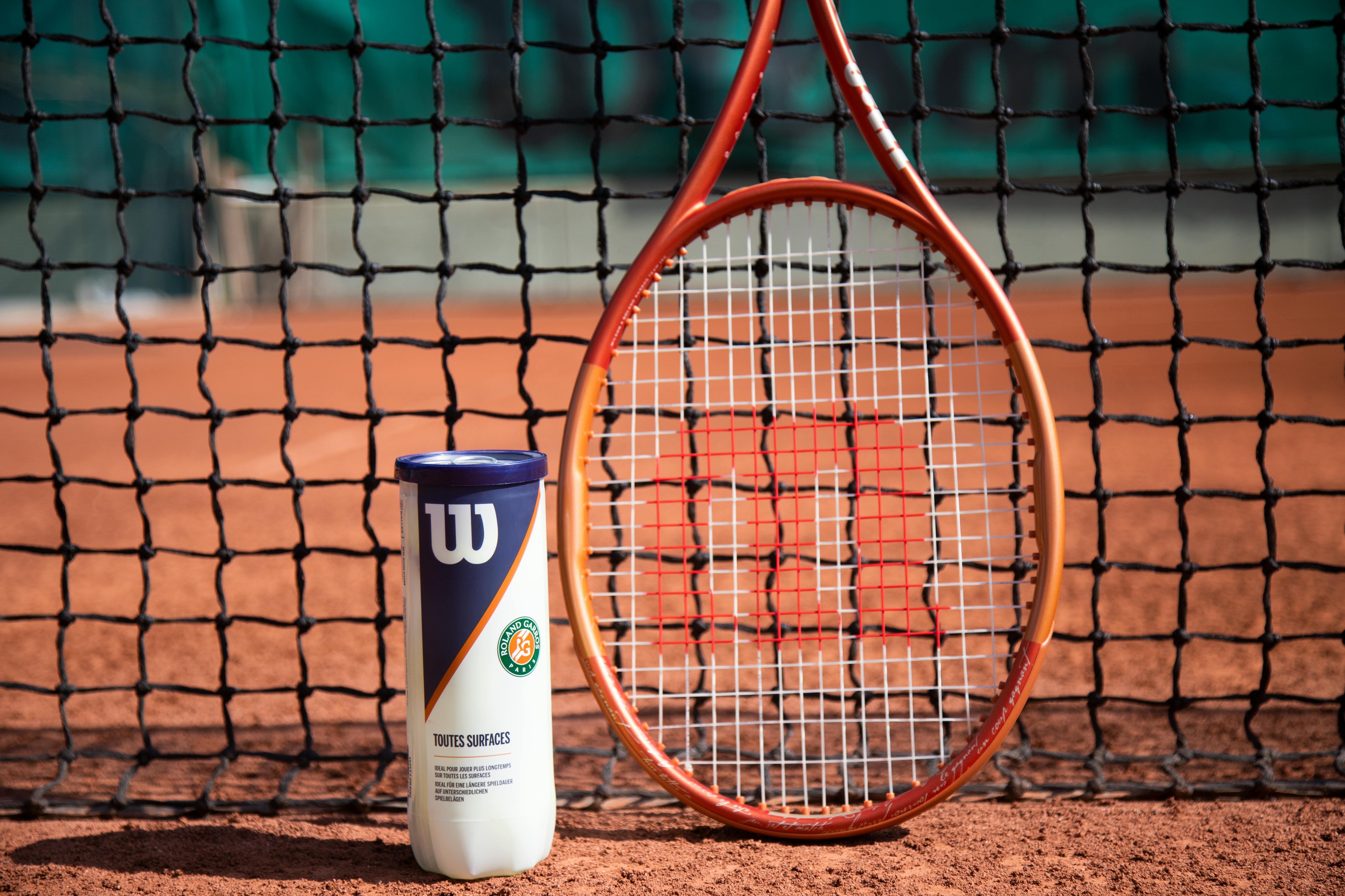 Tennis Racket, Net and Box · Free Stock Photo