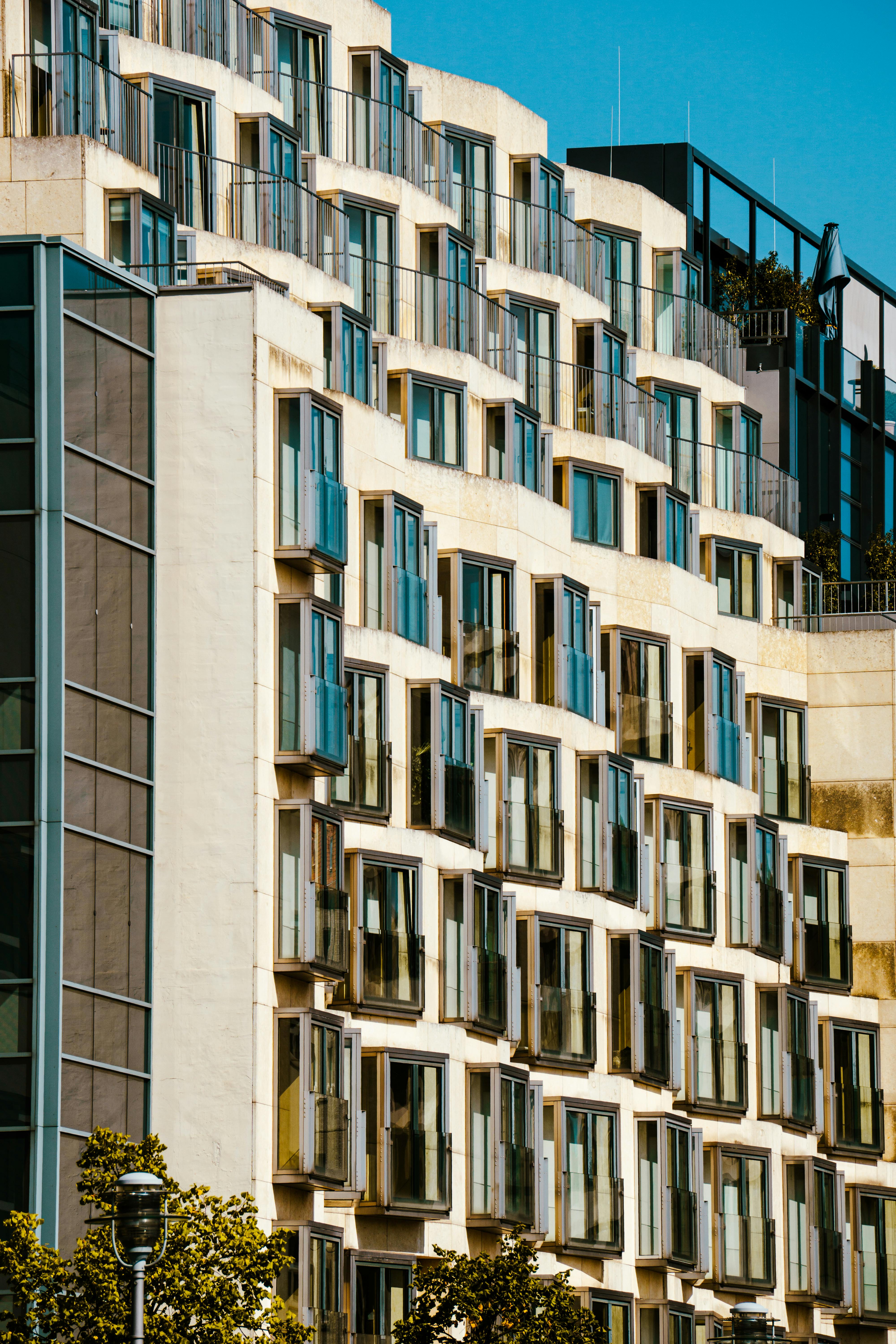 Pink High Rise Building · Free Stock Photo
