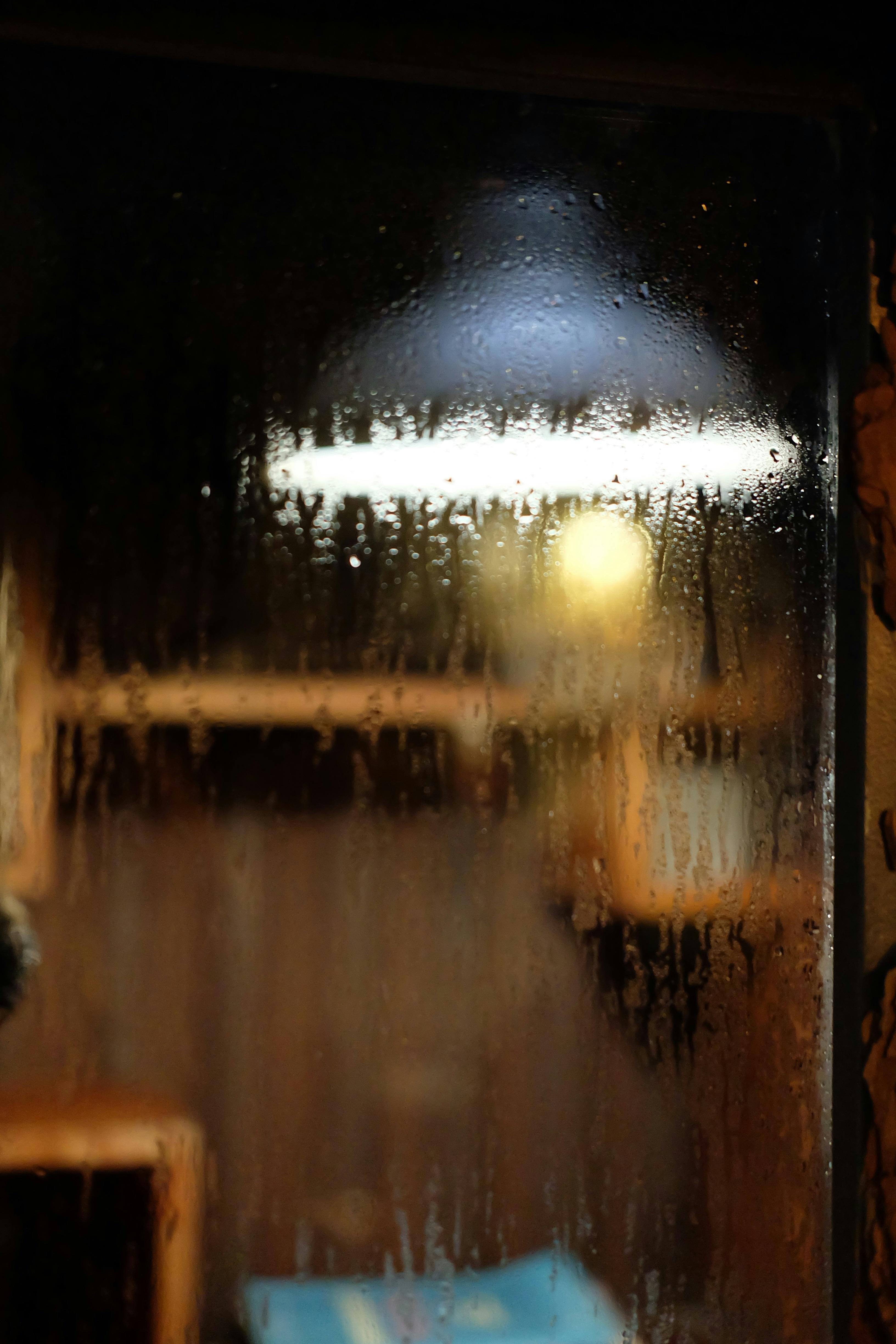 A Black Framed Glass Window · Free Stock Photo