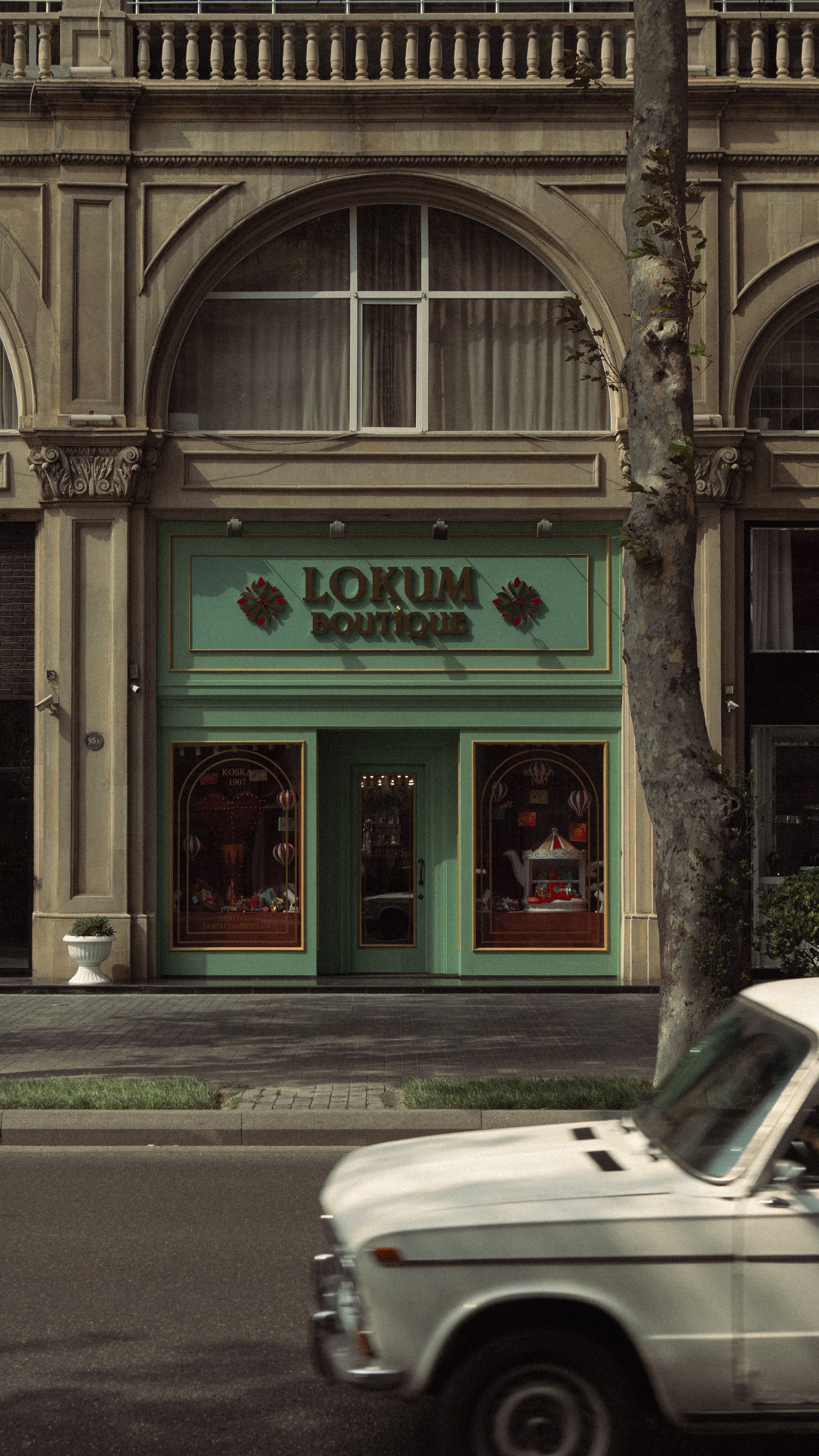 Facade of Popular Cafe in Baku · Free Stock Photo