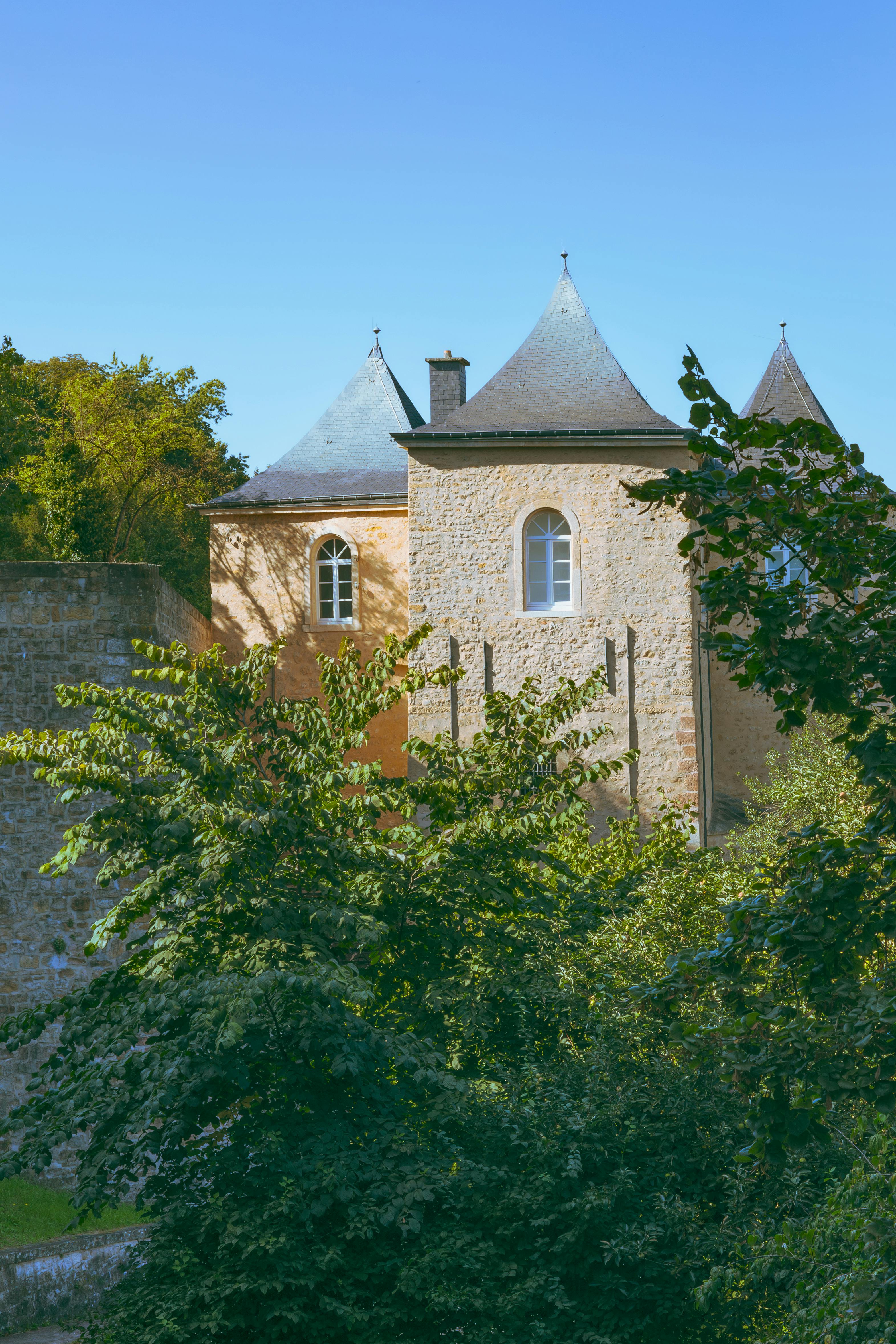 Towers of Mersch Castle · Free Stock Photo