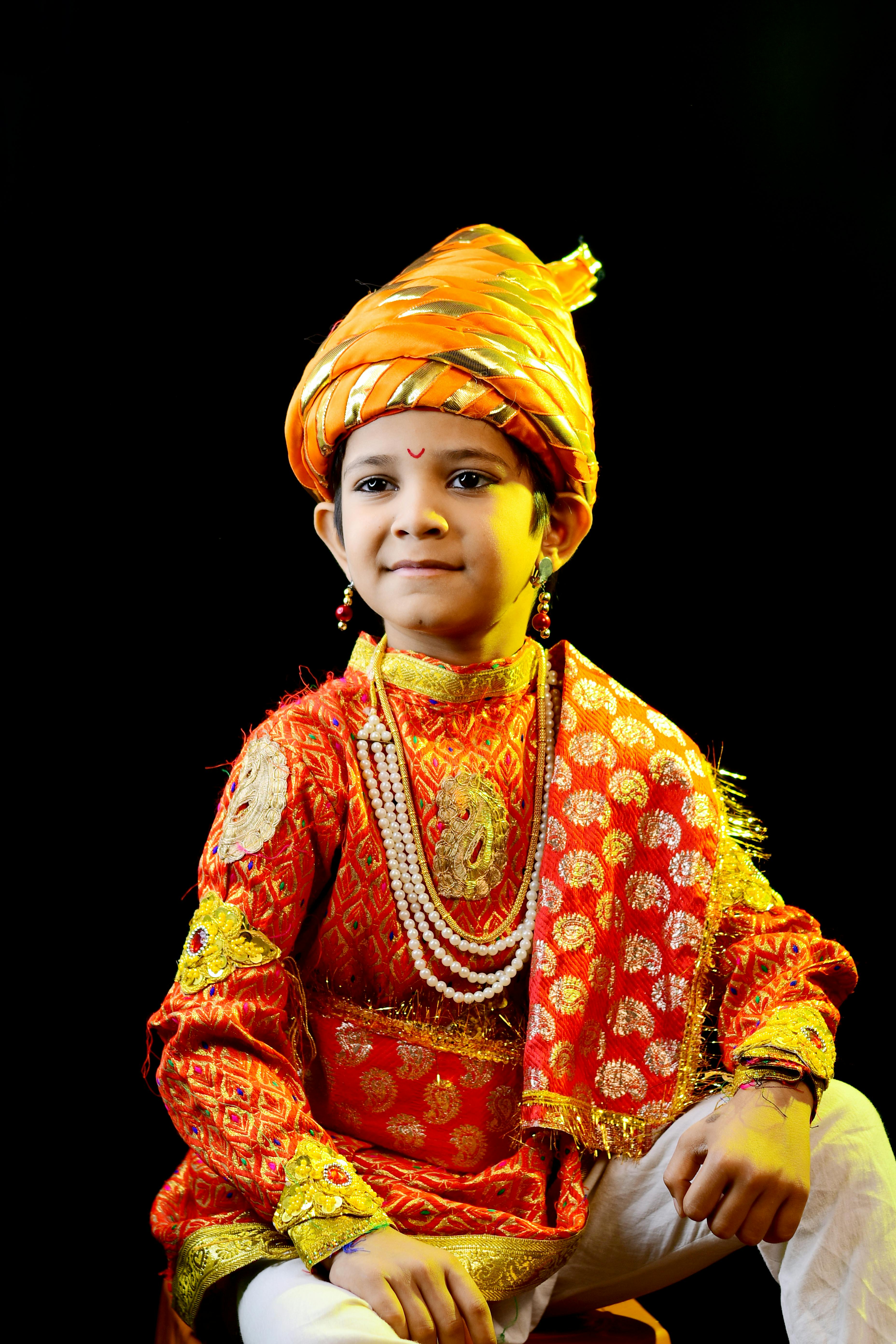 Boy in Traditional Clothing · Free Stock Photo