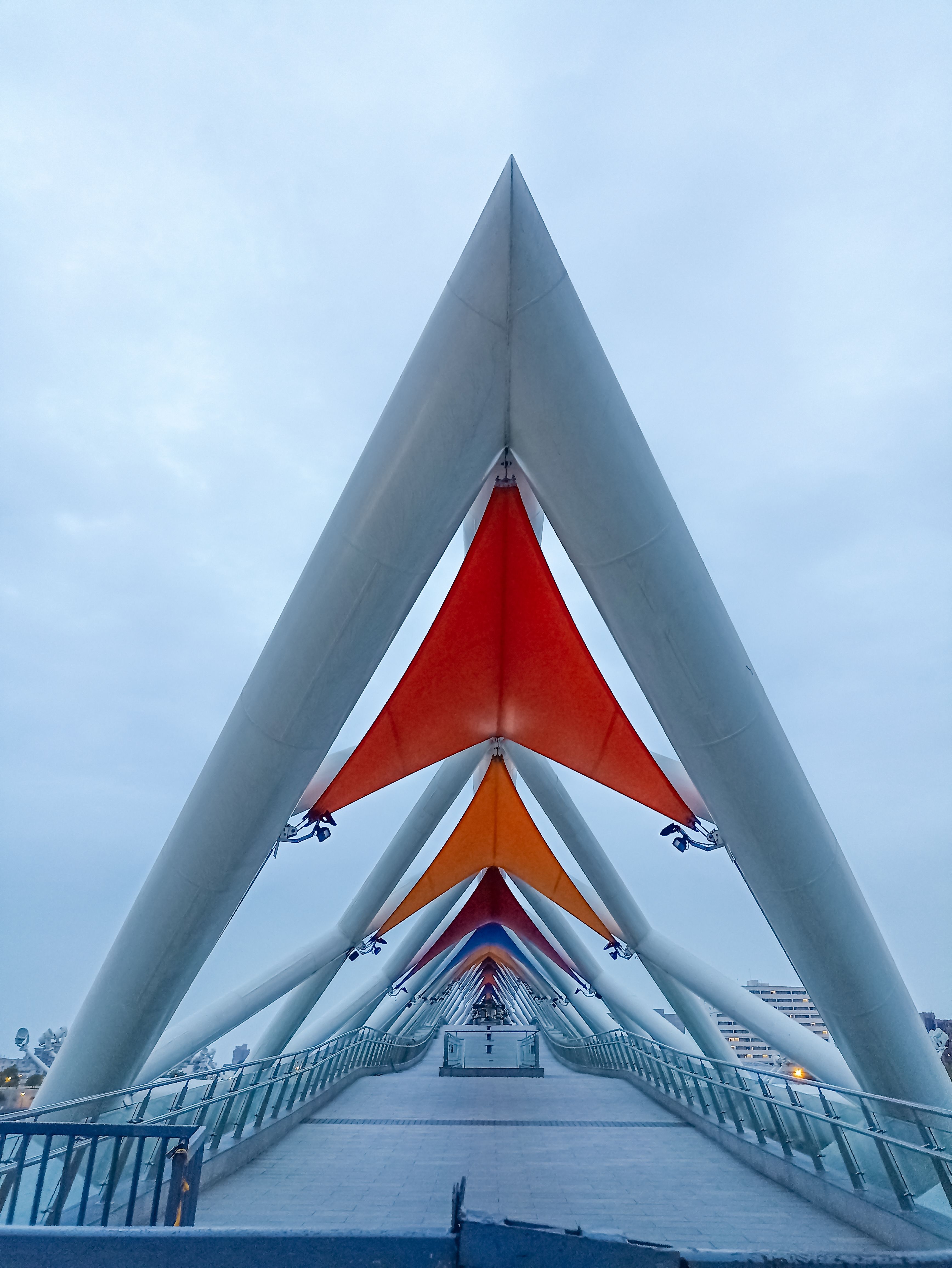 Photo of the Atal Footbridge in Ahmedabad, India · Free Stock Photo