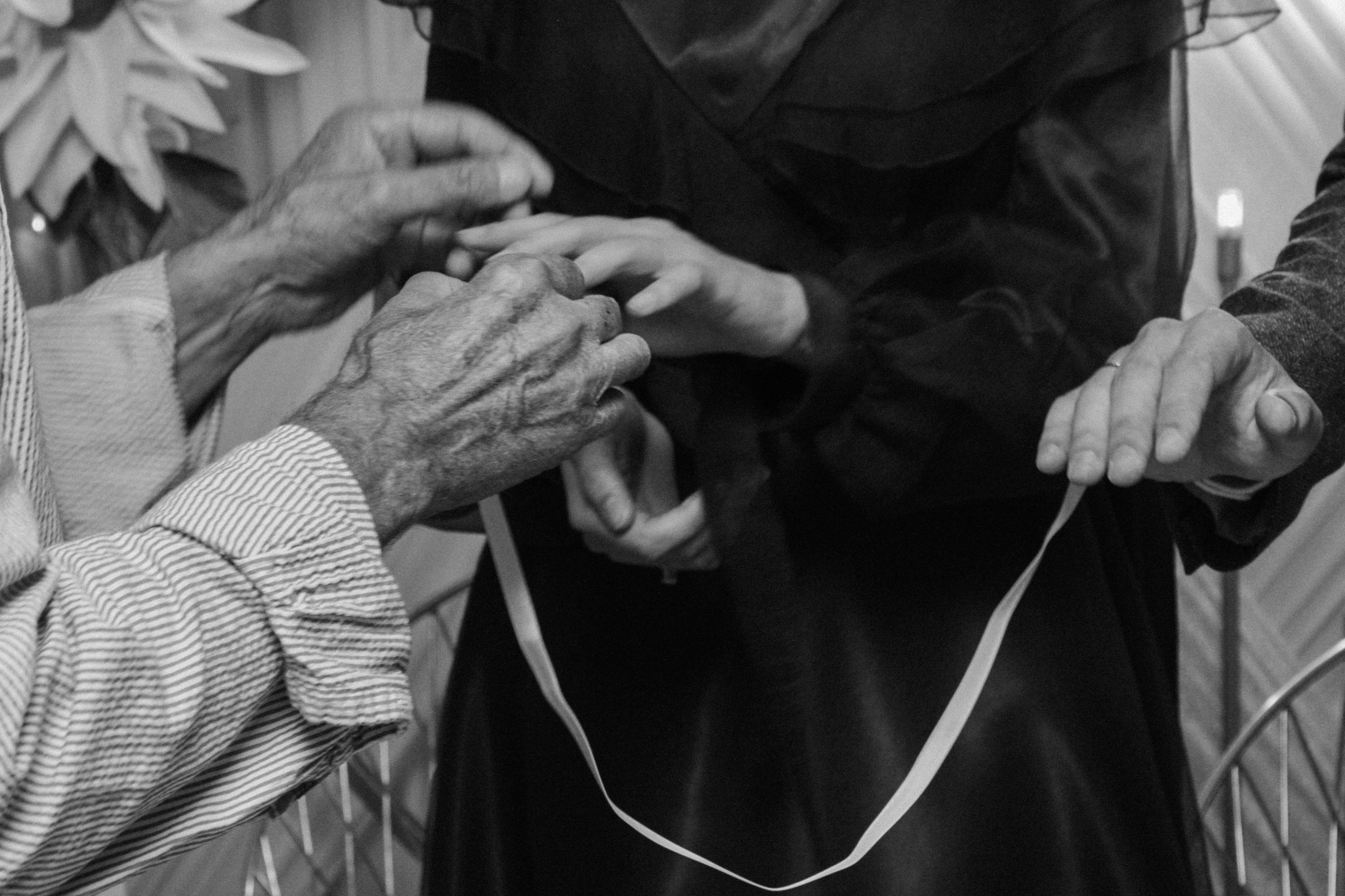 Hands of People Getting Married · Free Stock Photo
