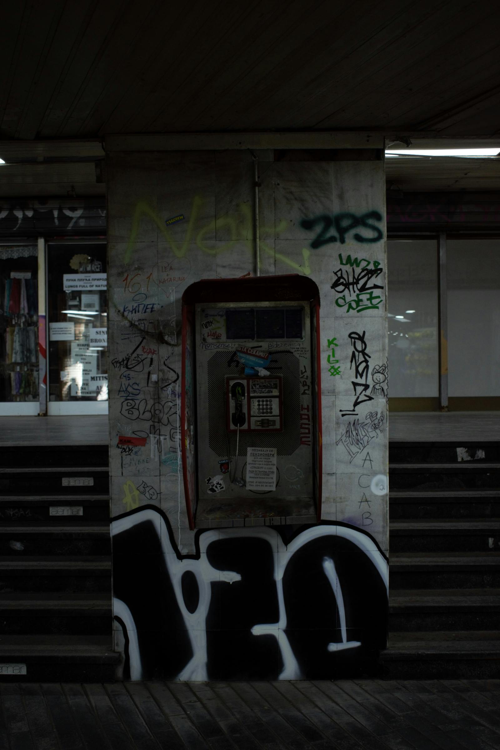 Phone Booth Graffiti Photos, Download The BEST Free Phone Booth ...