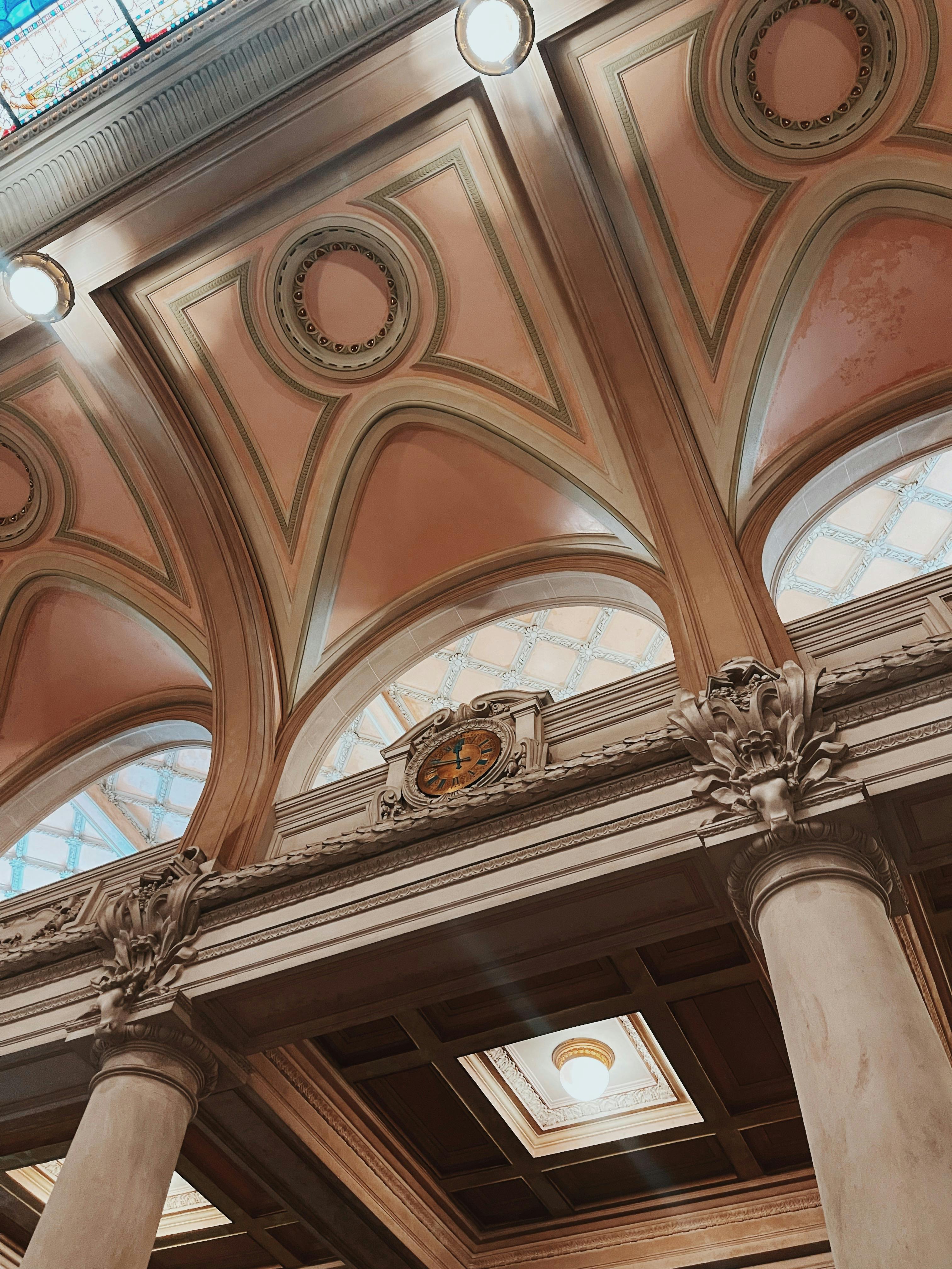 Kaleidoscope Photography of Ceiling · Free Stock Photo