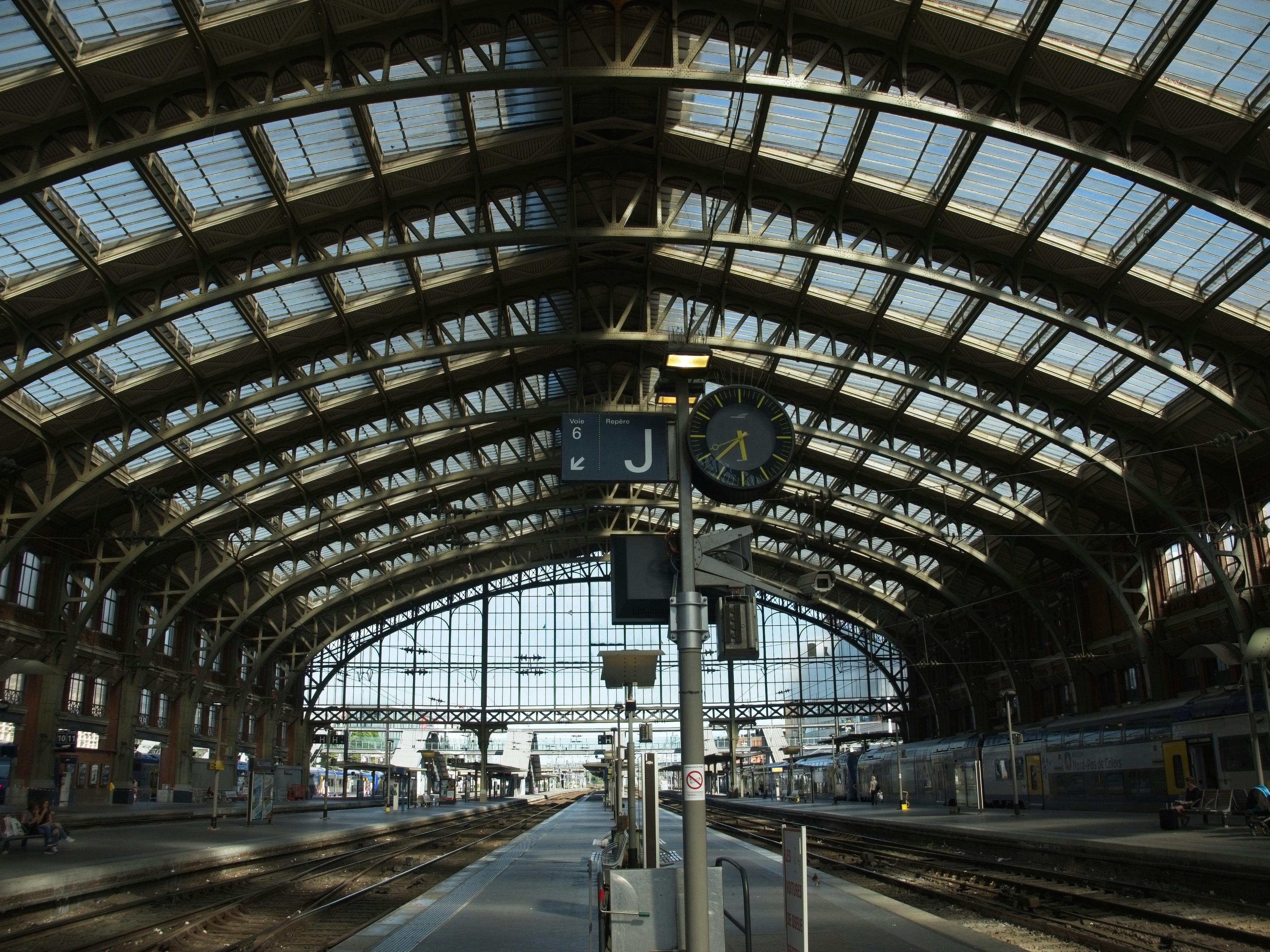 Modern Train Station · Free Stock Photo