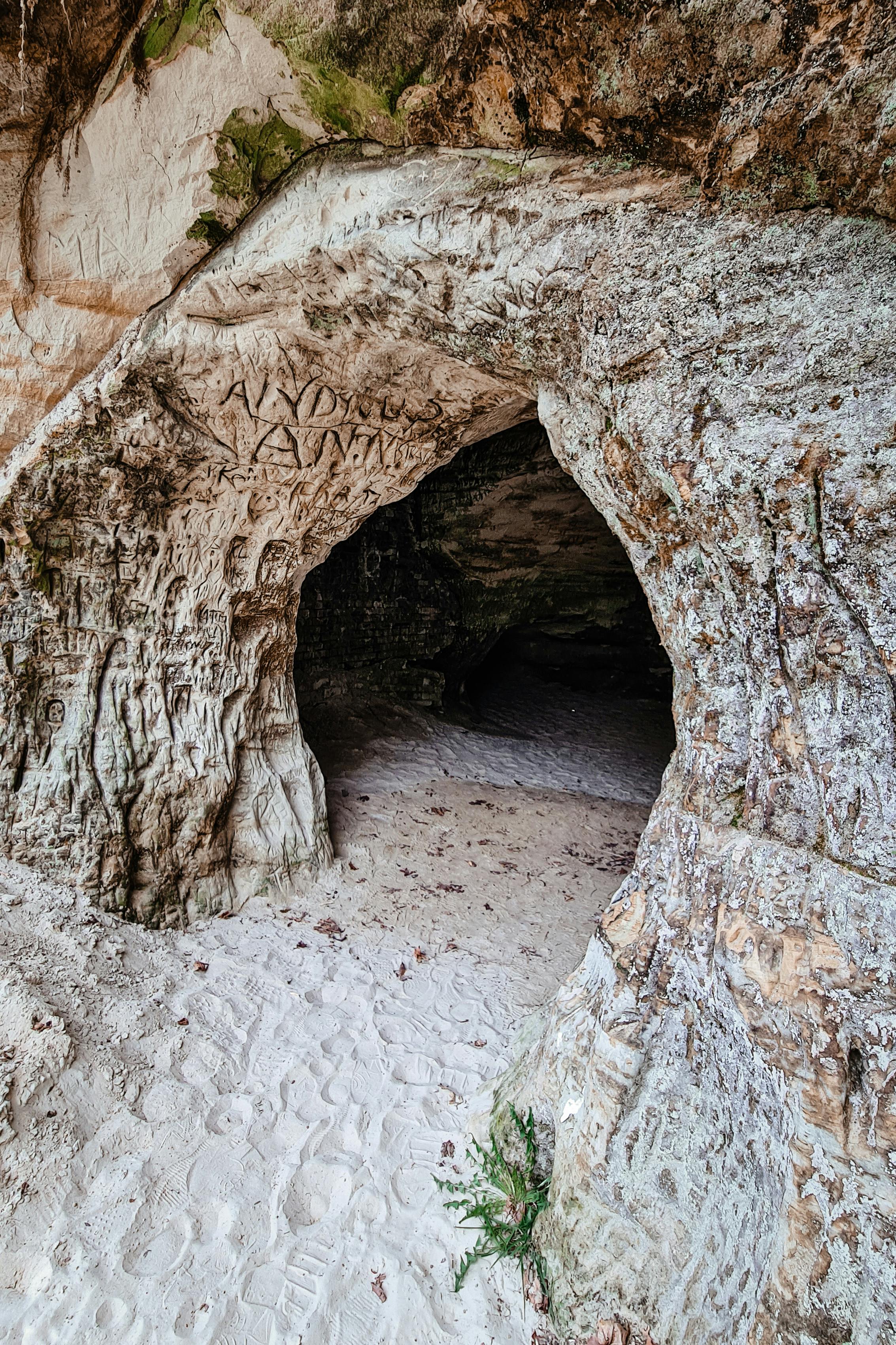 Sand in Cave Entrance · Free Stock Photo