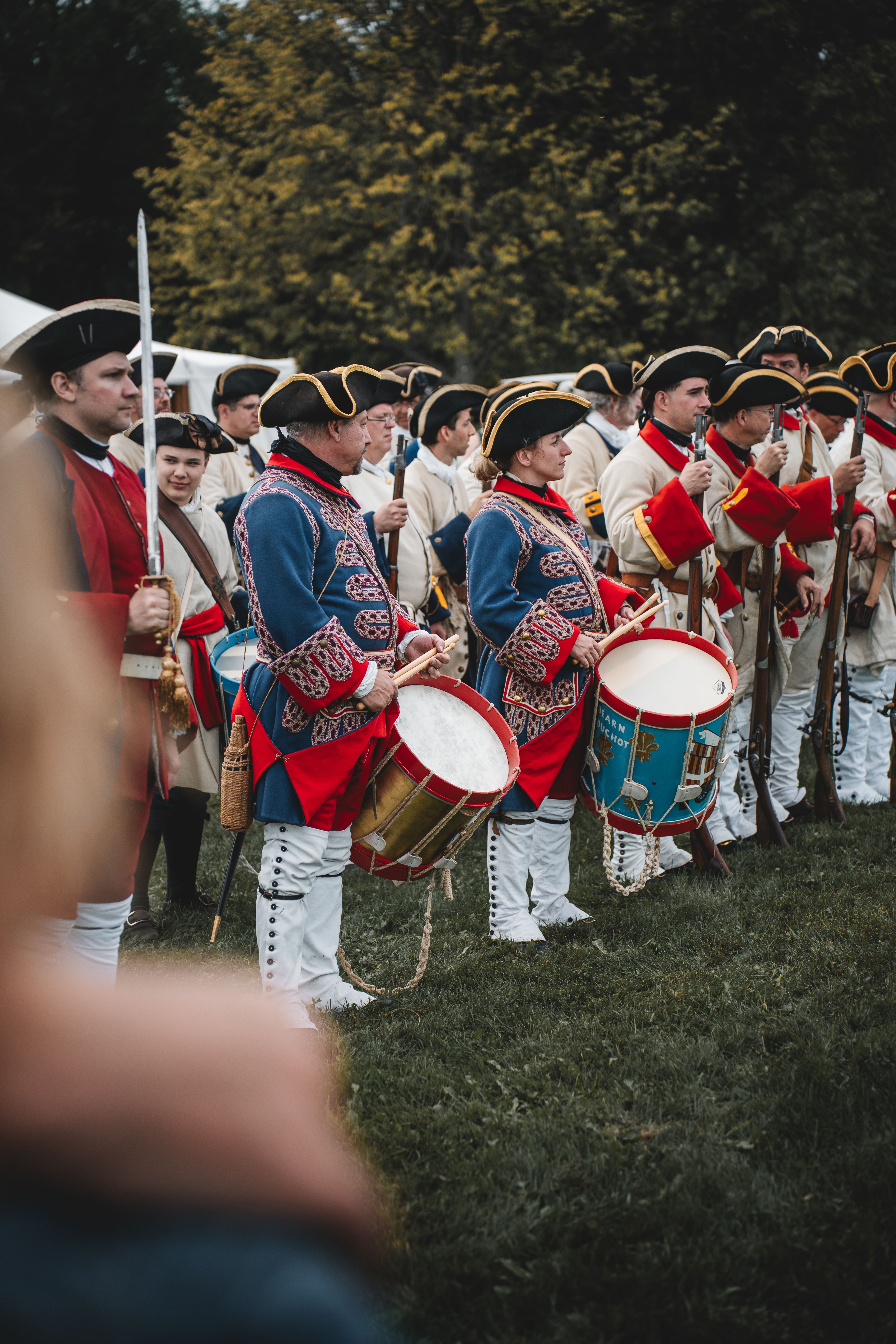 Army during Historical Reenactment · Free Stock Photo