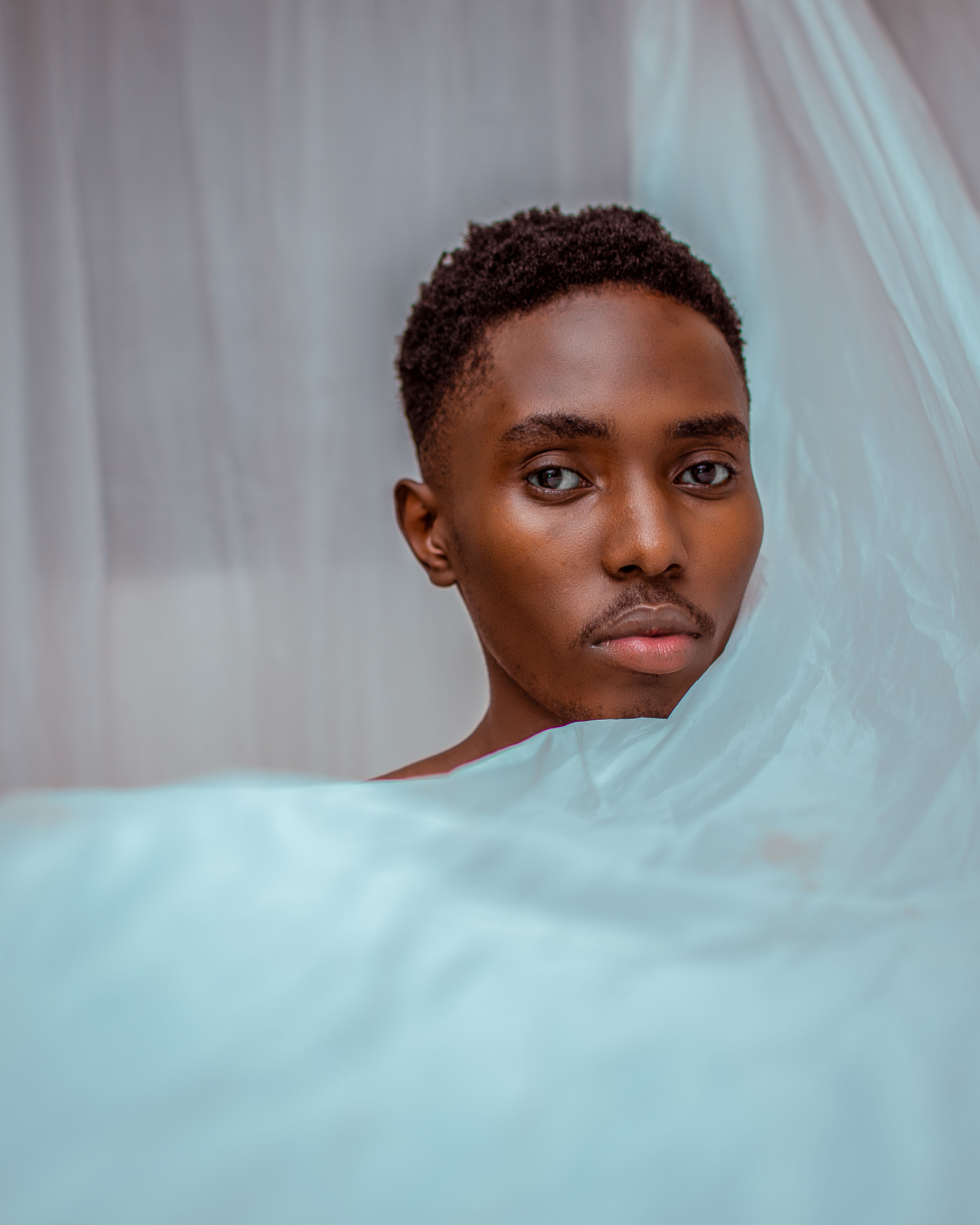 Man Wrapped in a Foil · Free Stock Photo