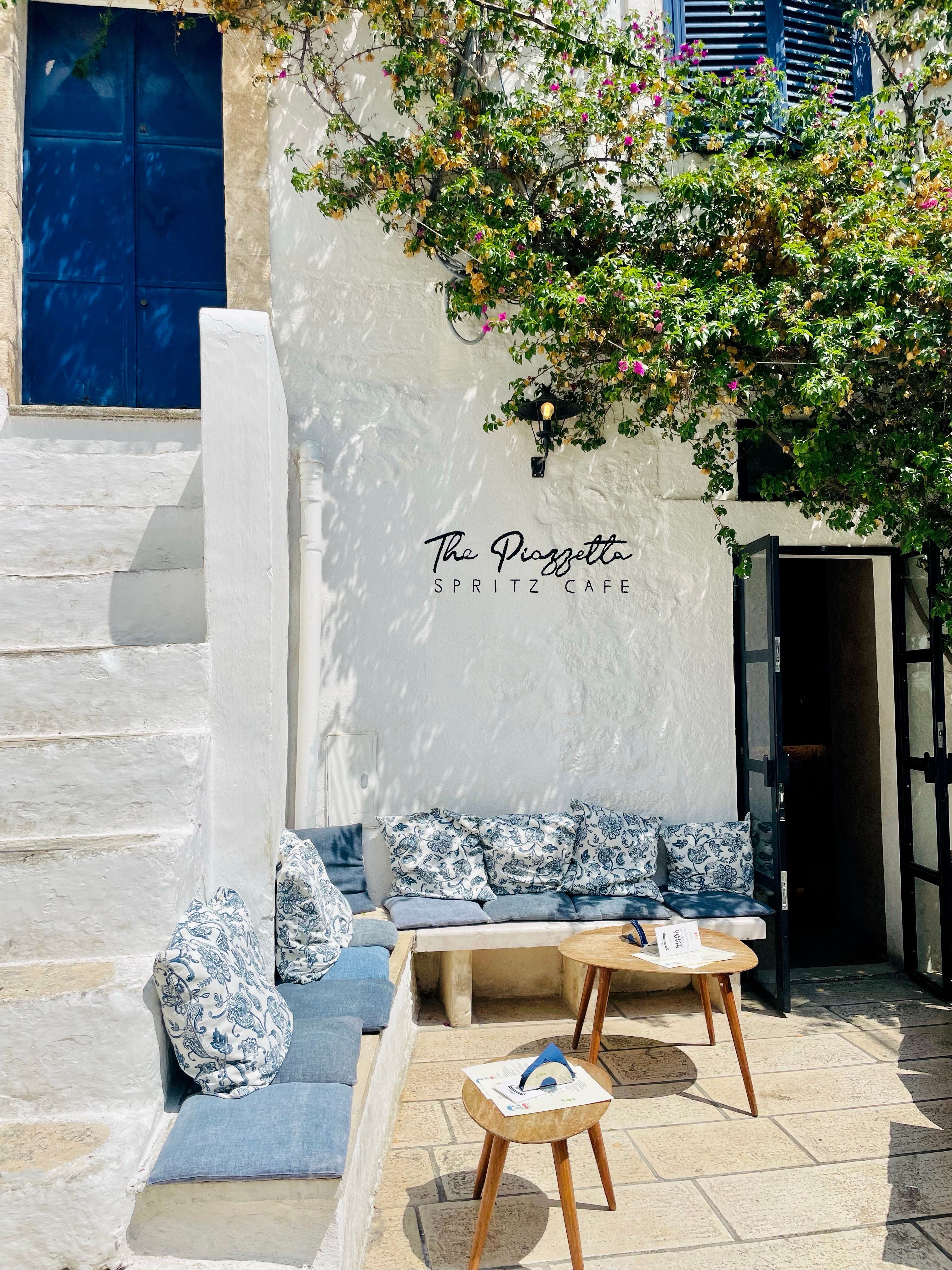 Furniture on a Sunny Terrace · Free Stock Photo