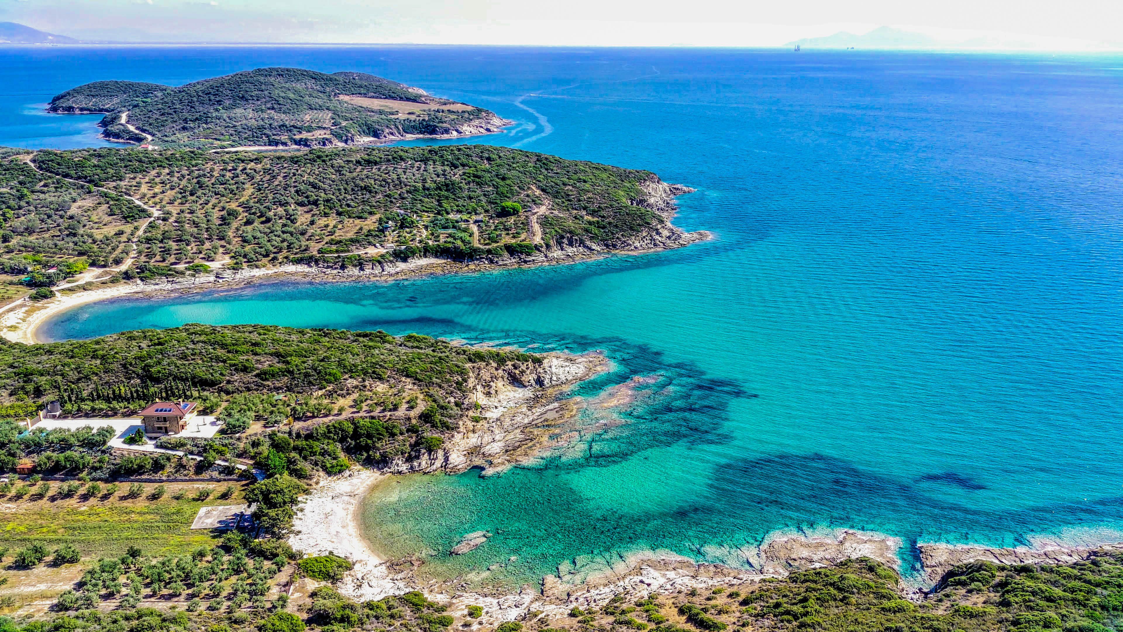 Peninsula in Eleftheres Greece · Free Stock Photo