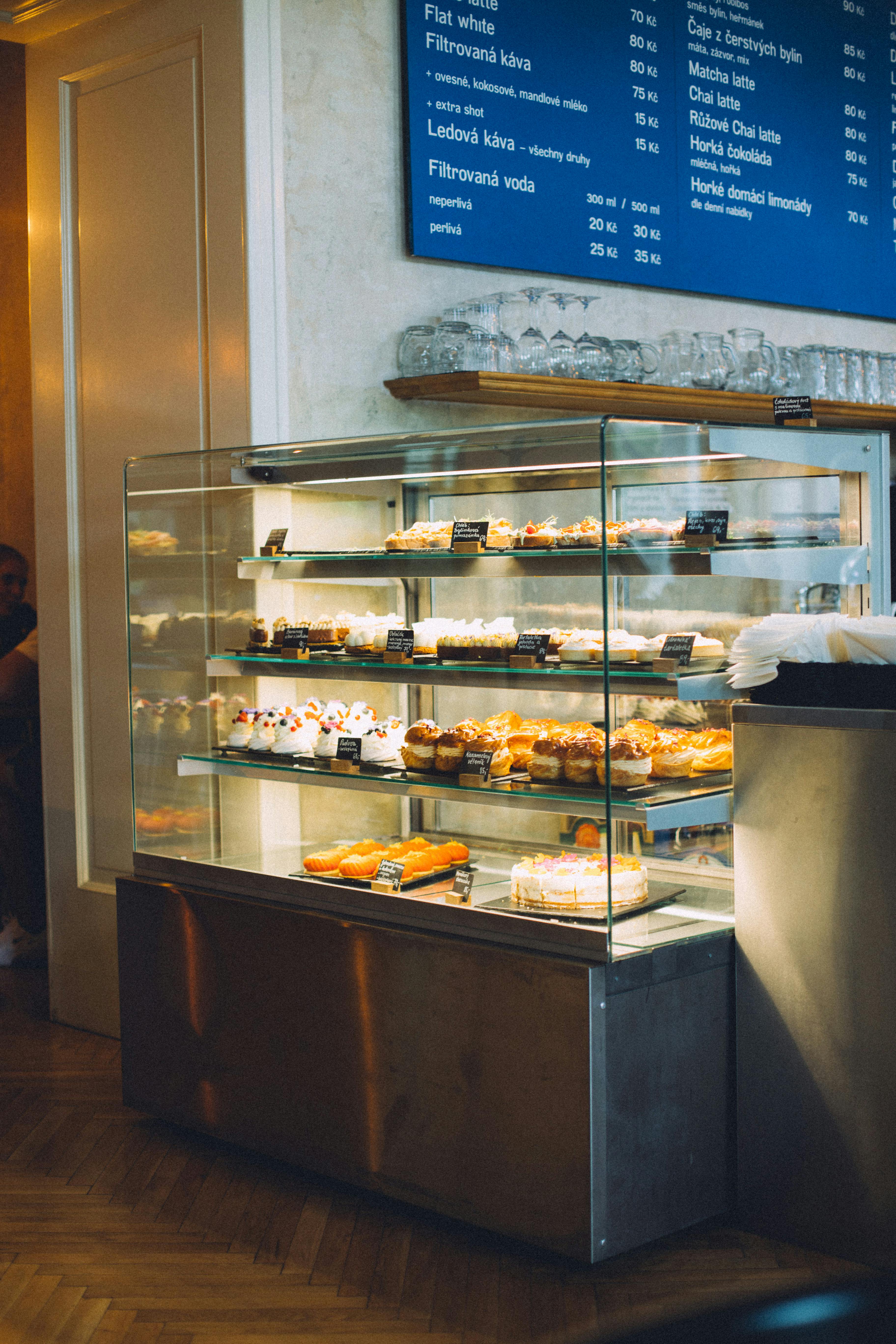 Snacks and Cakes in Cafe in Prague · Free Stock Photo
