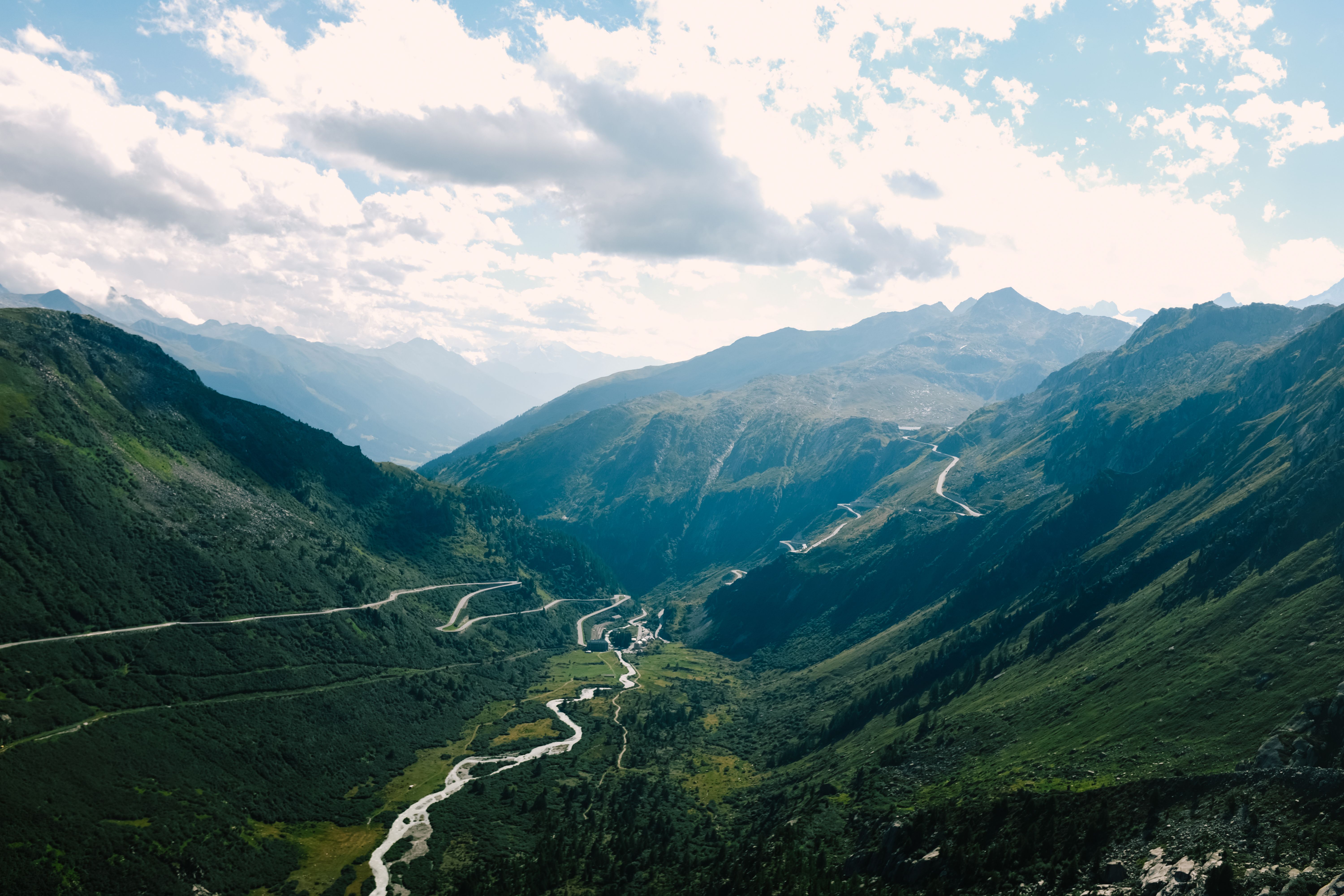 Aerial View of Swartberg Pass in Swartberg, South Africa · Free Stock Photo
