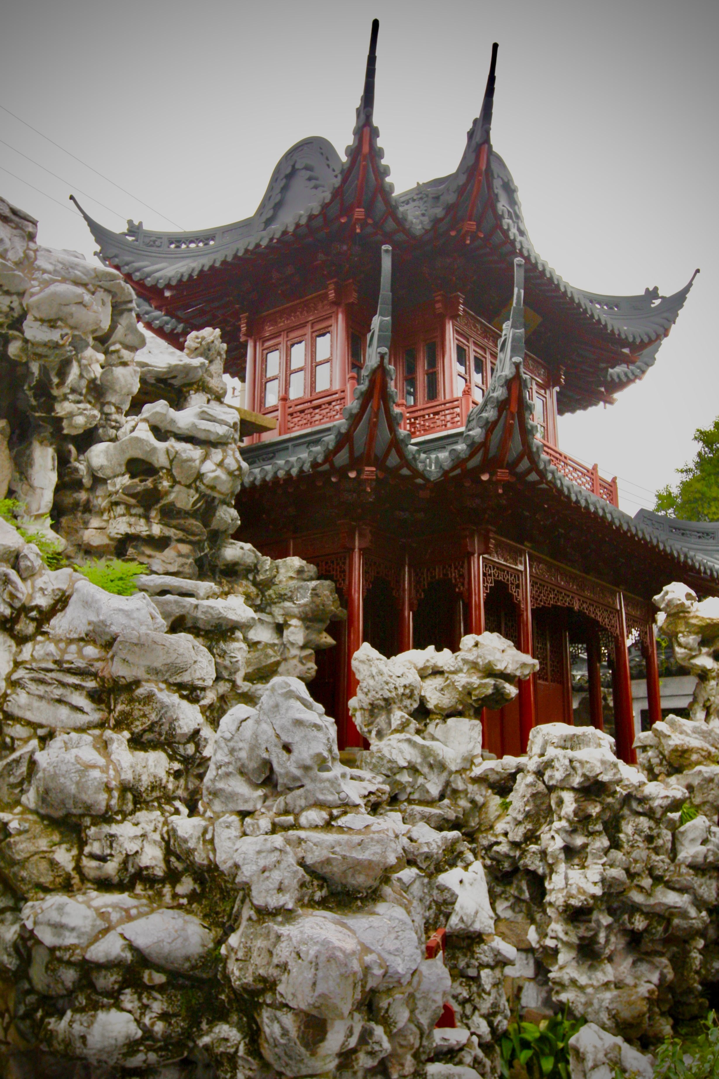 Building at Yu Yuan Gardens in Shanghai · Free Stock Photo