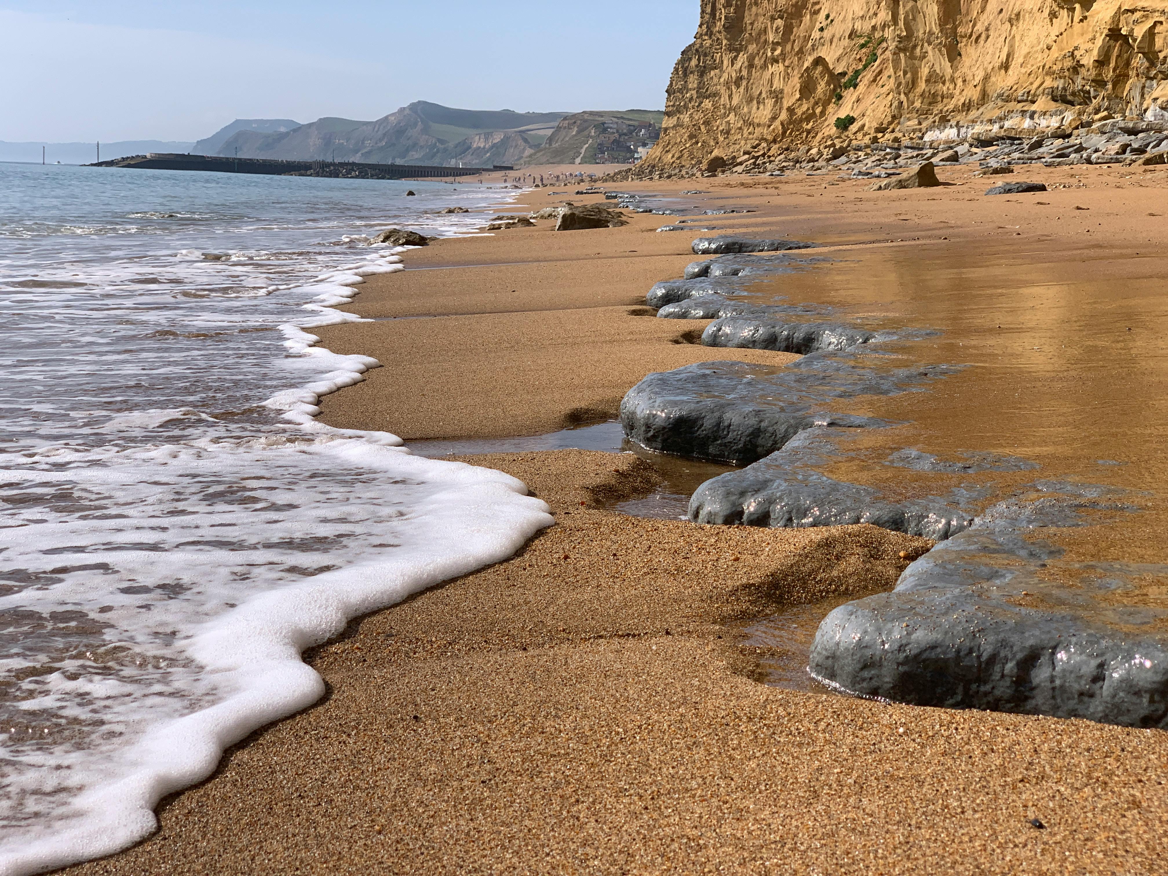 Waves Washing up the Beach · Free Stock Photo