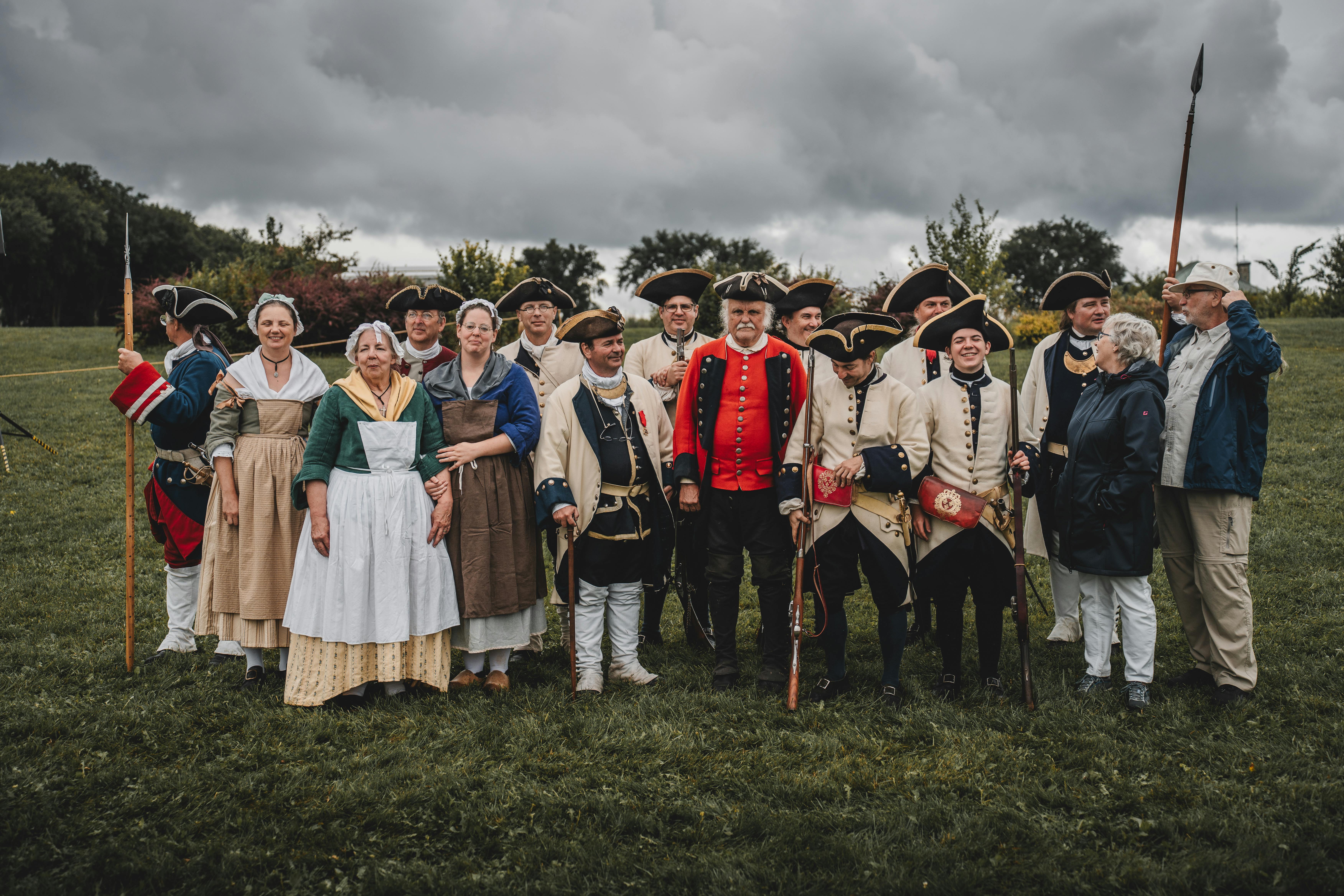 Bataille des plaines d'abraham Quebec 1759 groupe · Free Stock Photo