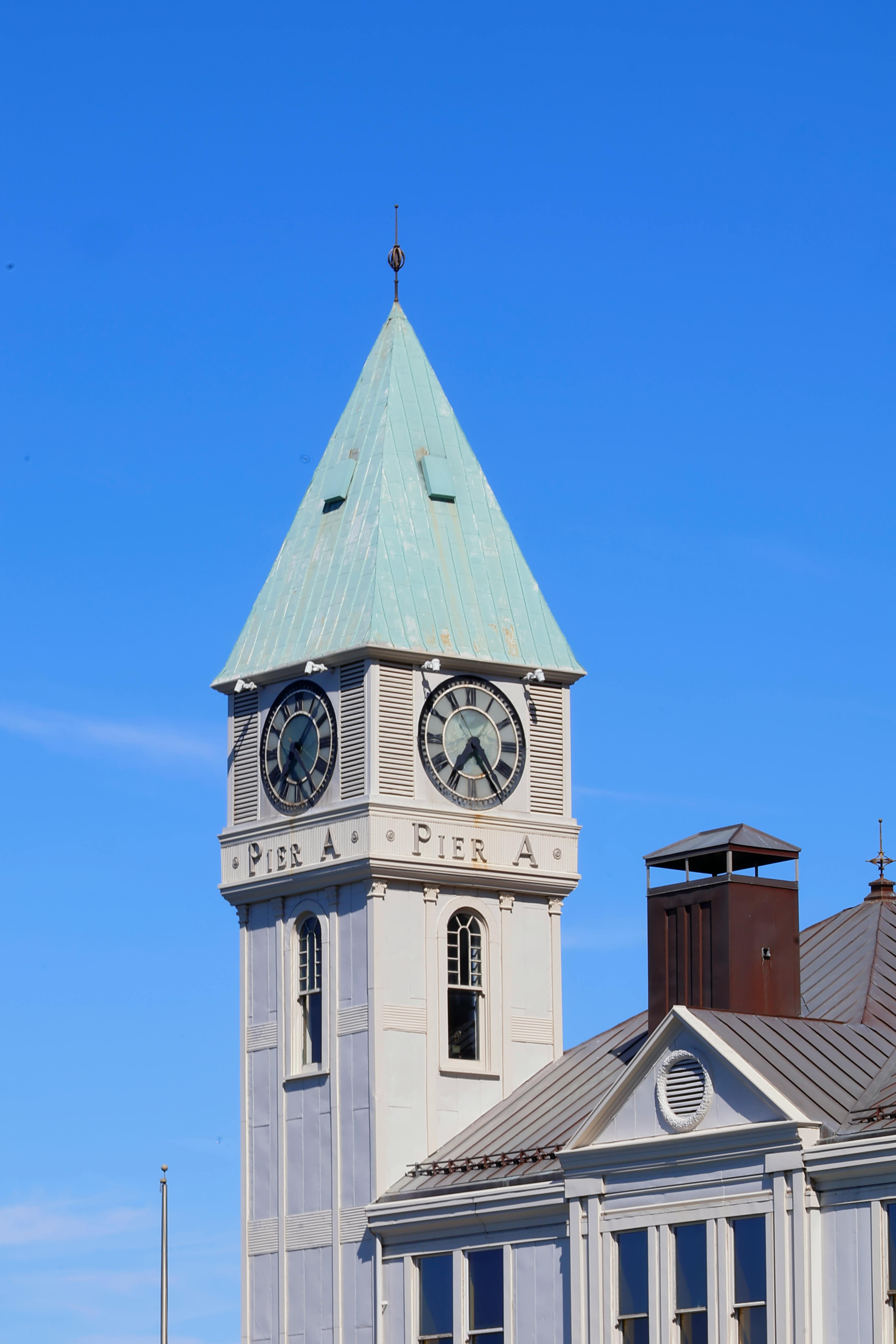 Clock Tower of Union County Historical Courthouse in Blairsville ...