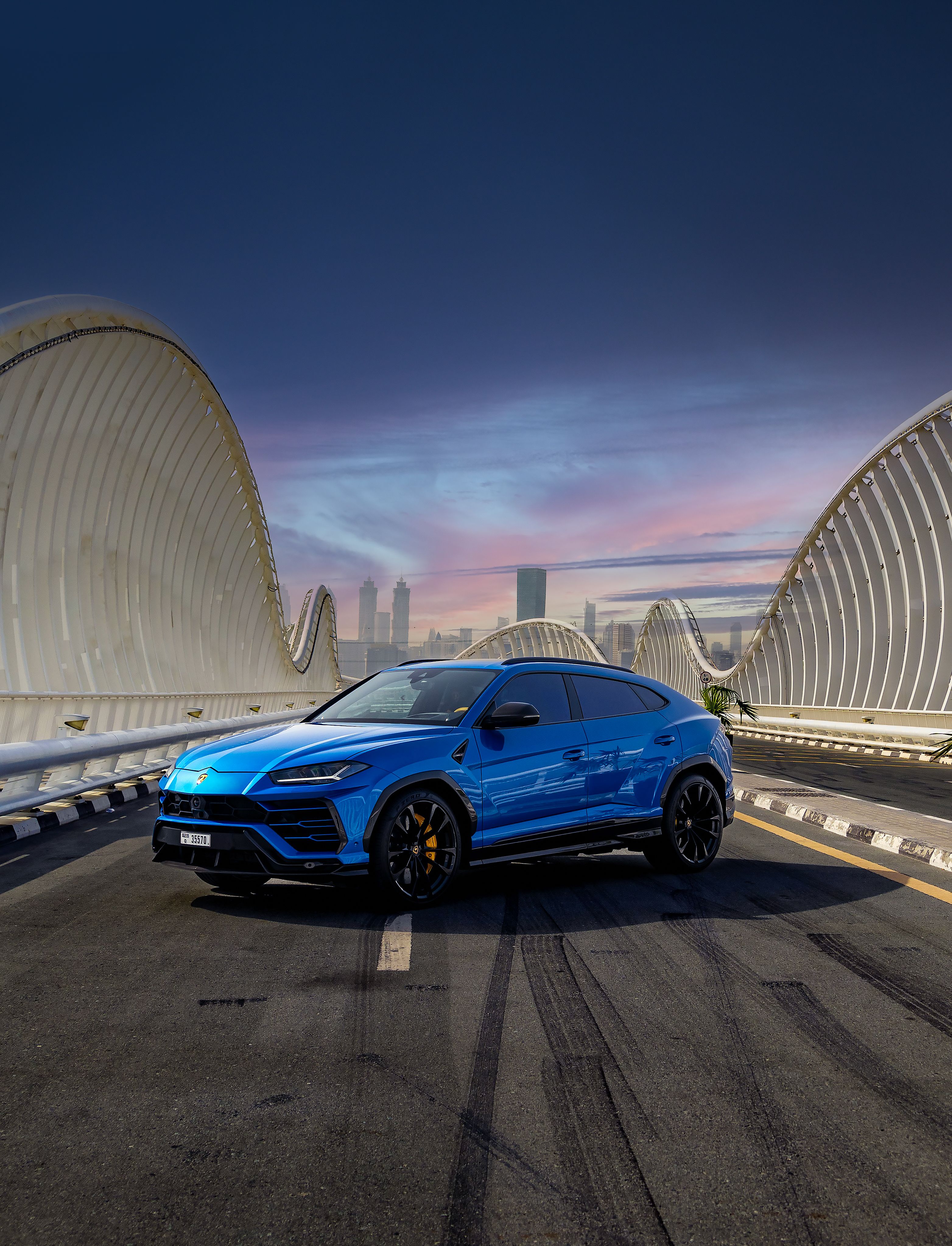 A Car on a Bridge · Free Stock Photo