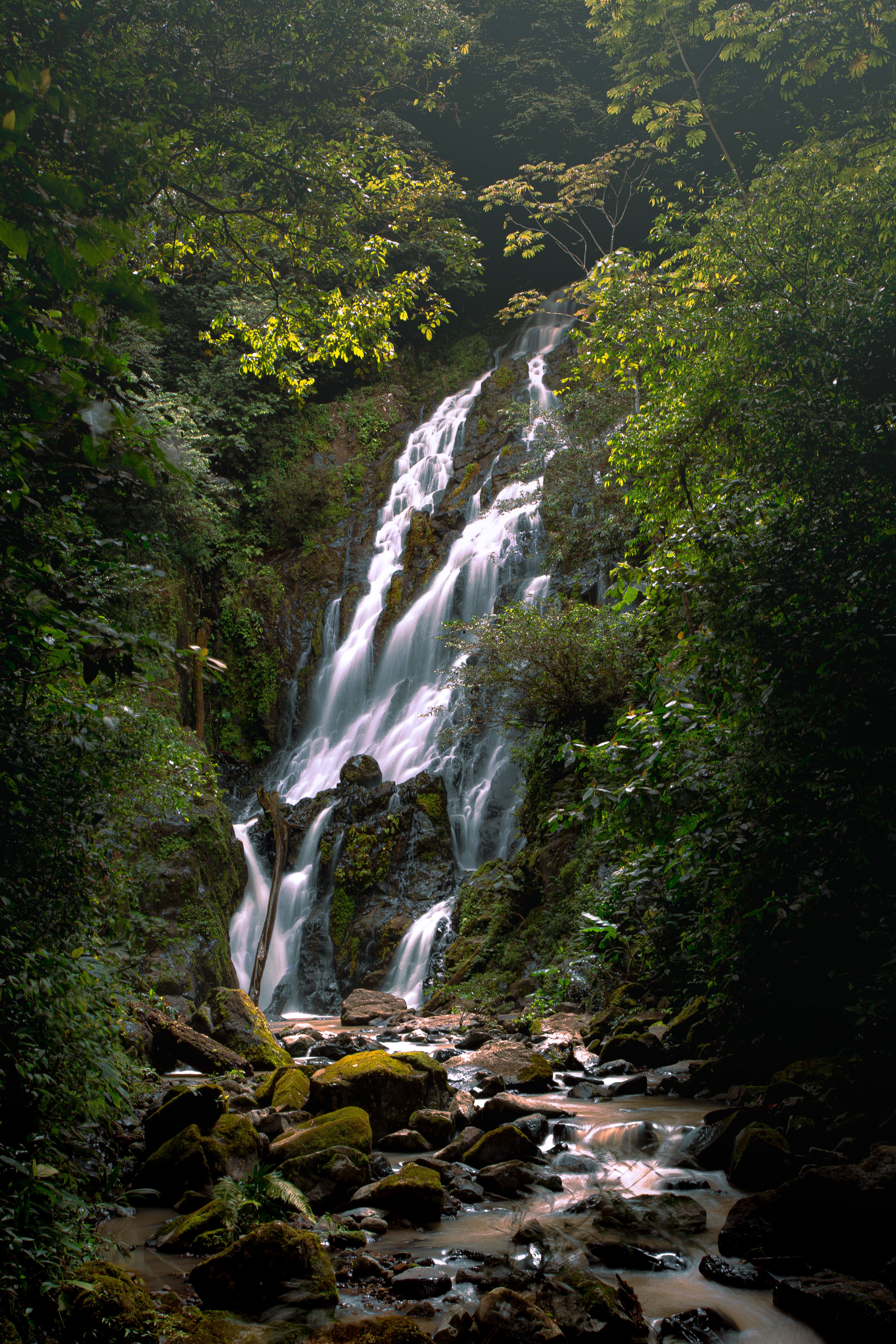 Stunning Waterfall in Lush Forest, West Java · Free Stock Photo