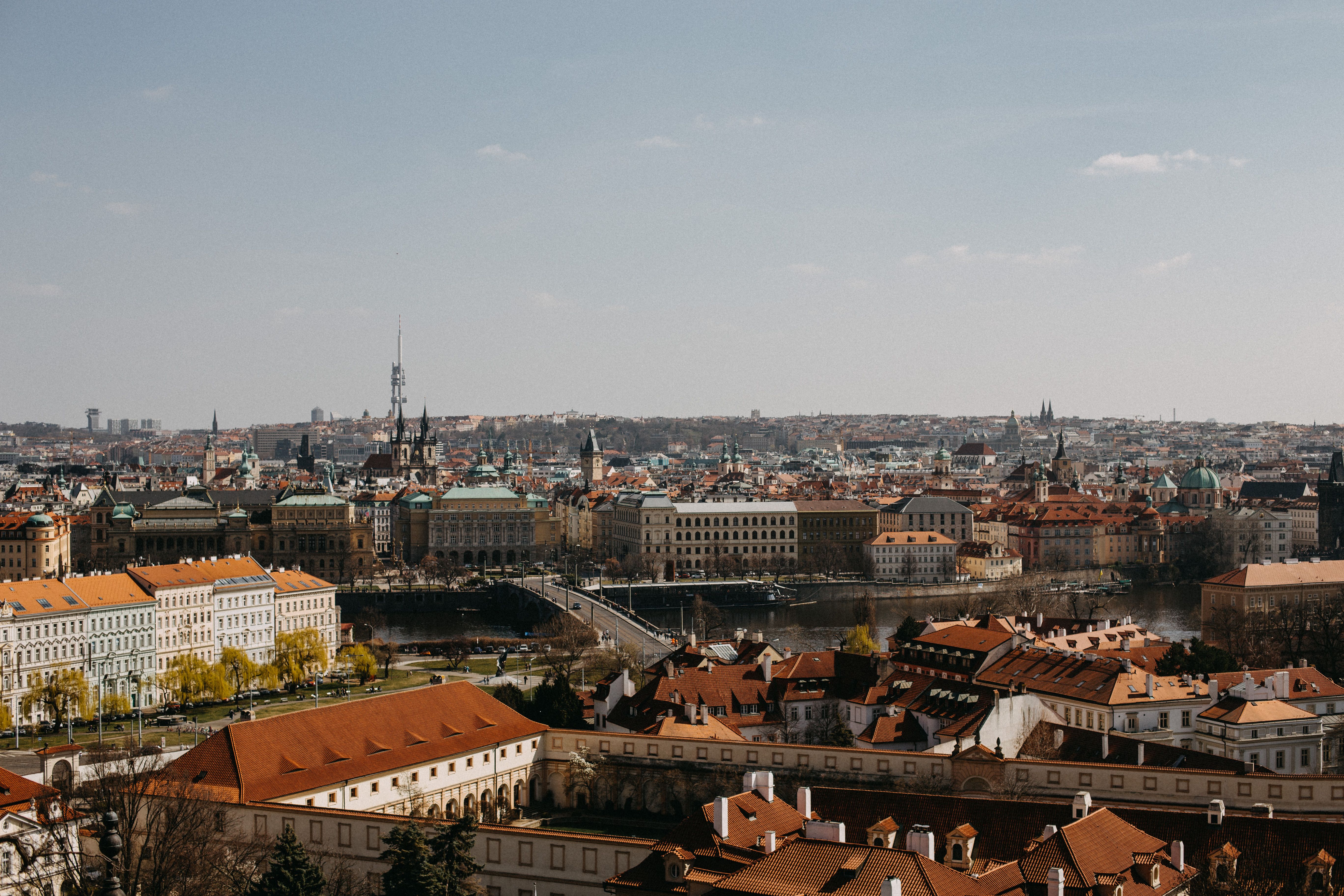 Cityscape of Capital City of Czechia · Free Stock Photo