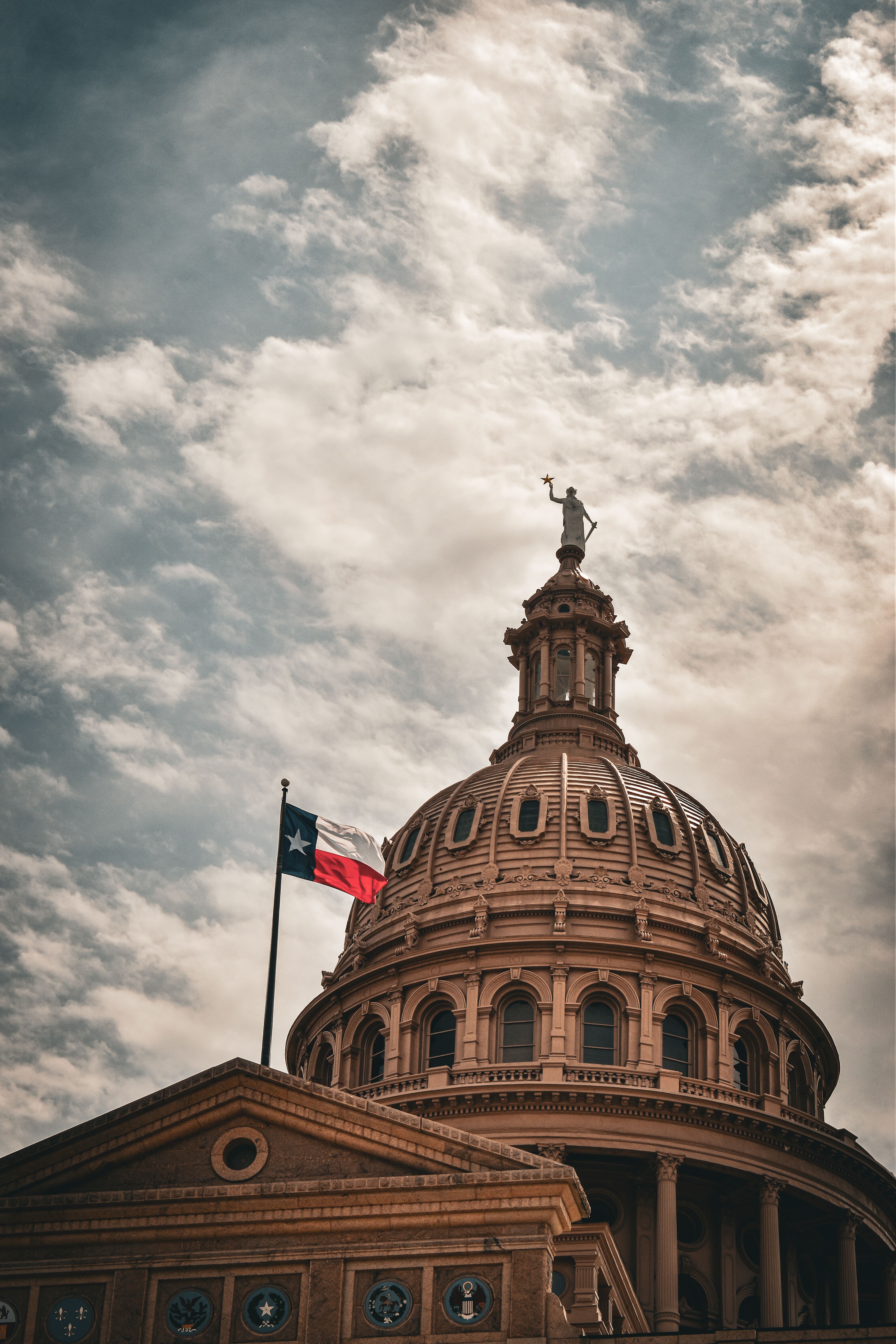 Foto de stock gratuita sobre austin, bandera, bóveda, capitolio del ...