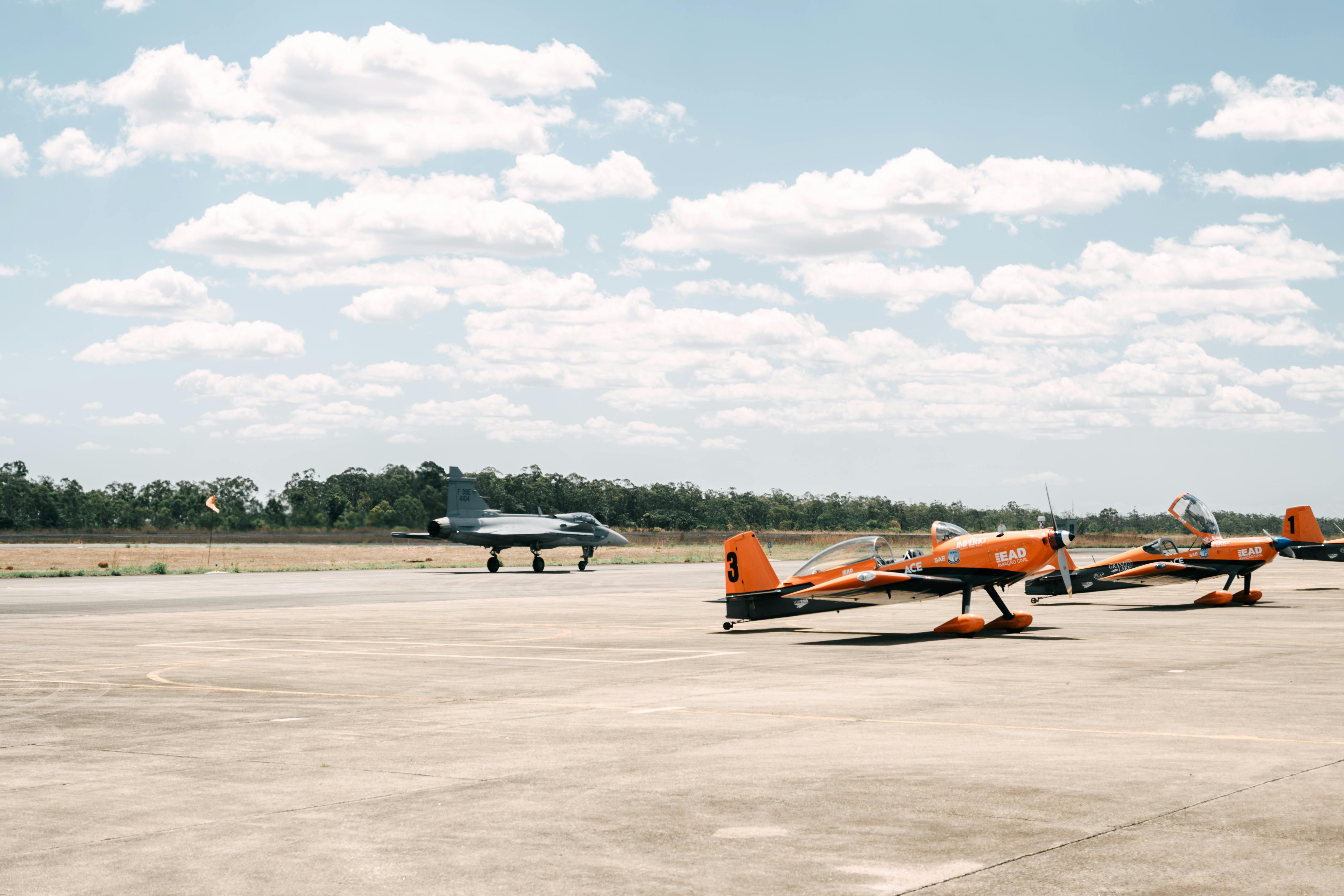 Aircraft Tug Pulling an Aircraft · Free Stock Photo
