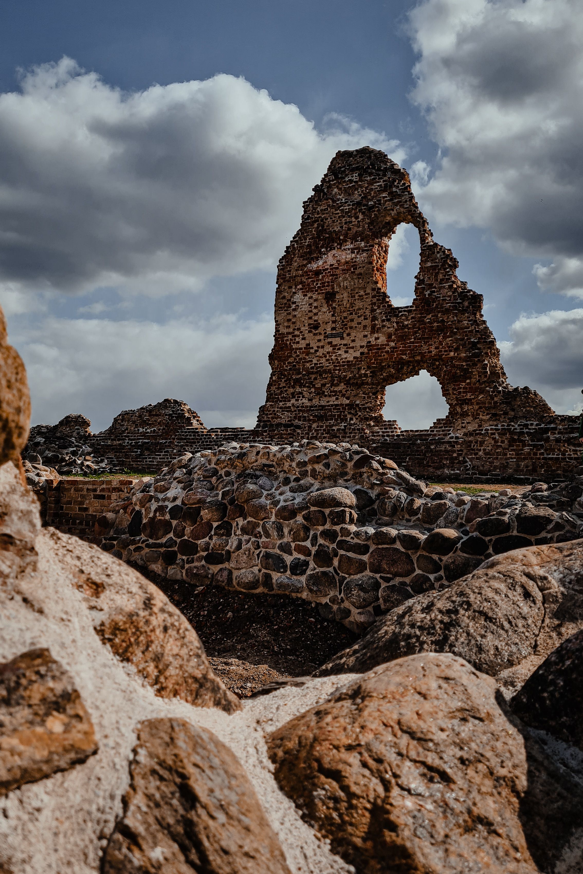 Ruins of Ancient Residential Buildings on Hillside · Free Stock Photo