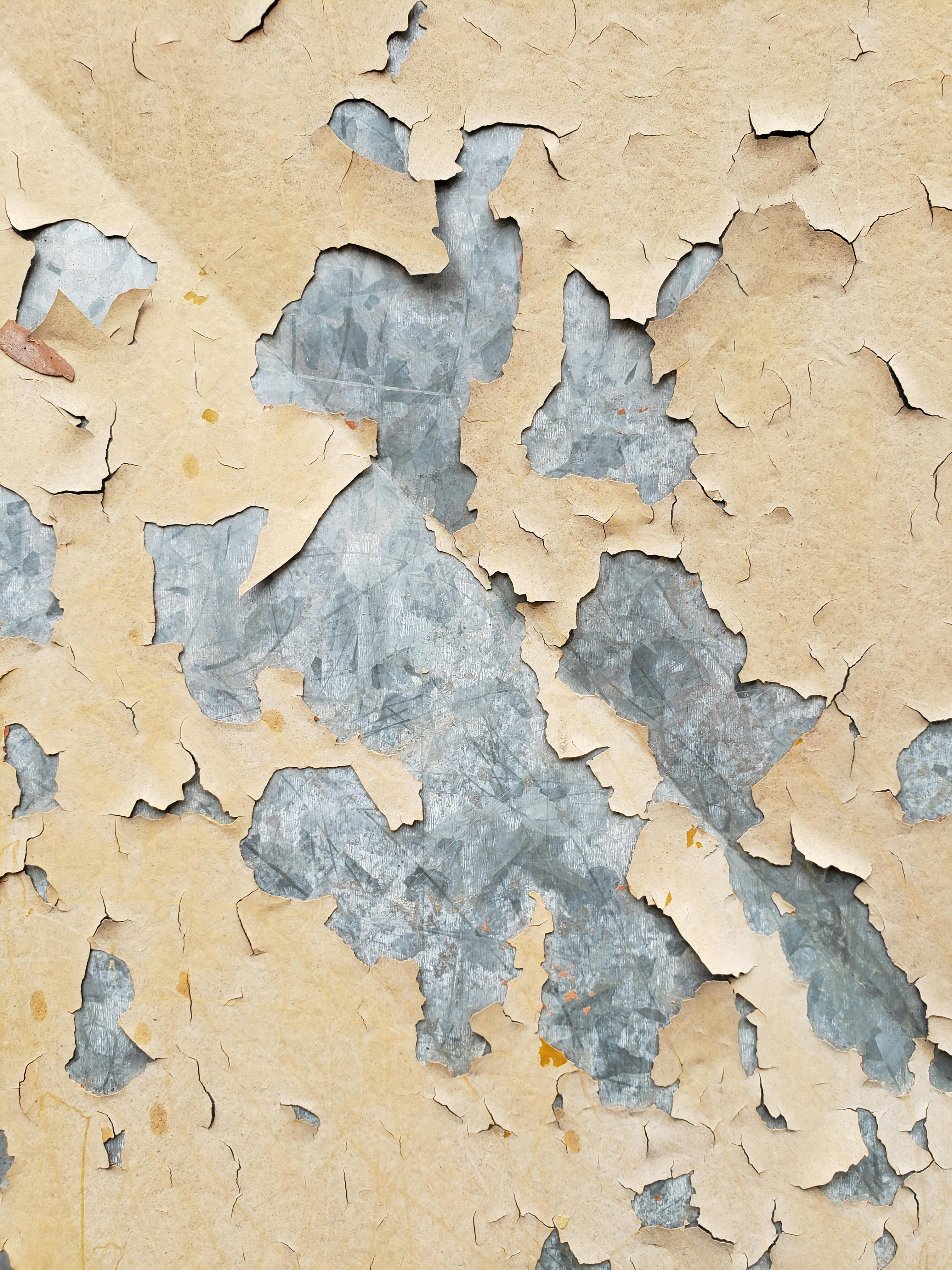 Cracked Paint on Wall · Free Stock Photo