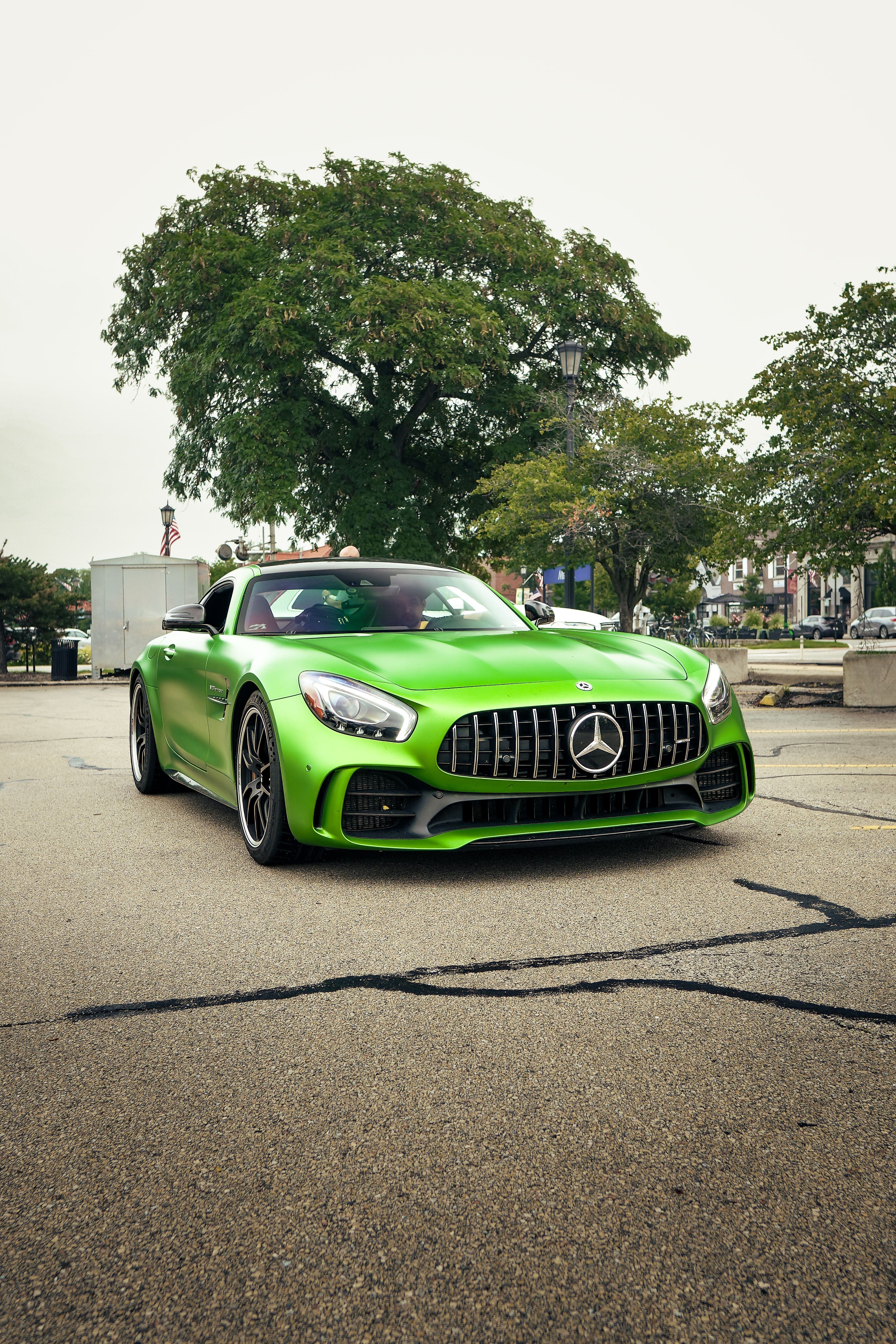 Green Mercedes-benz Amg · Free Stock Photo