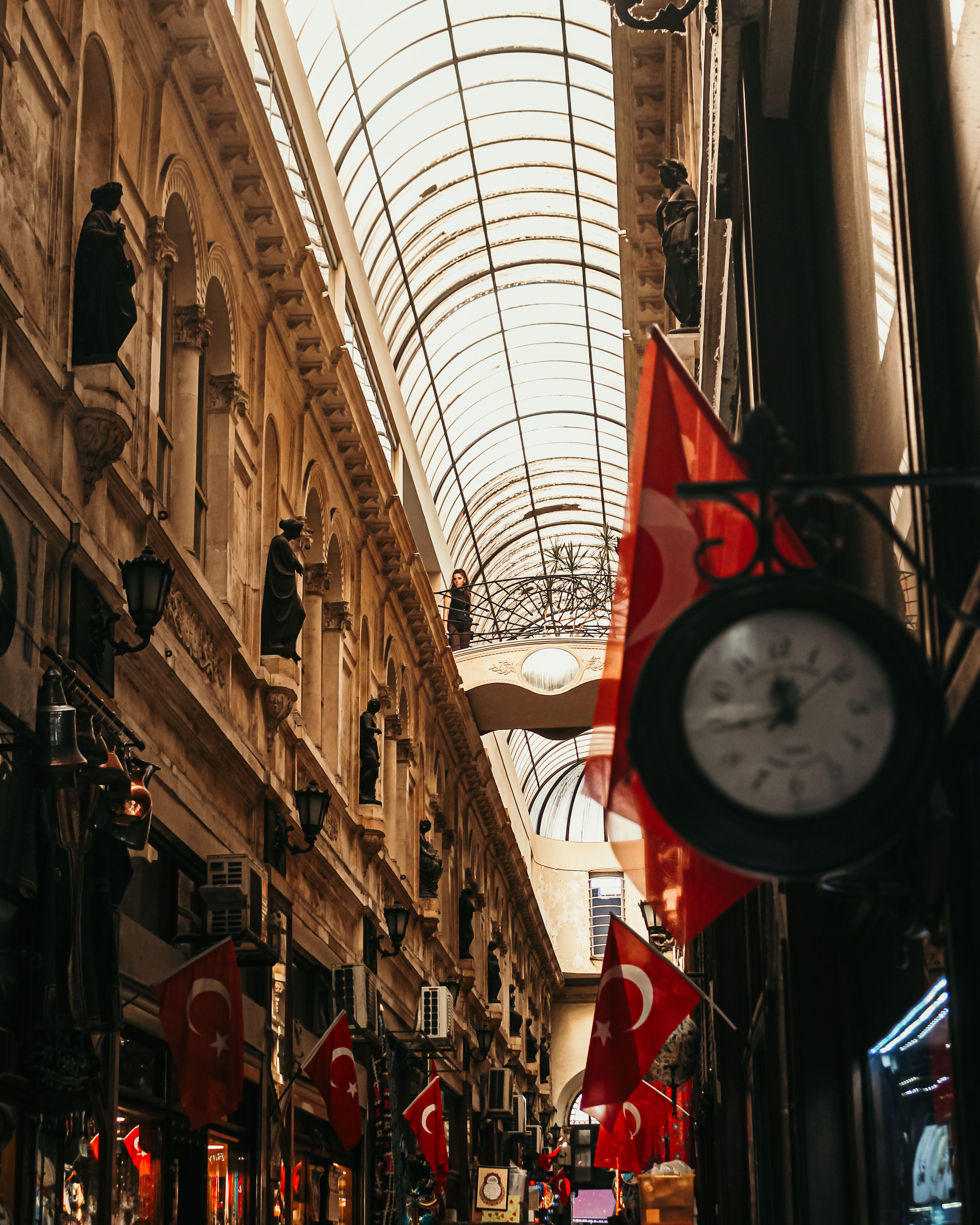 Flags in Shopping Mall in Istanbul · Free Stock Photo