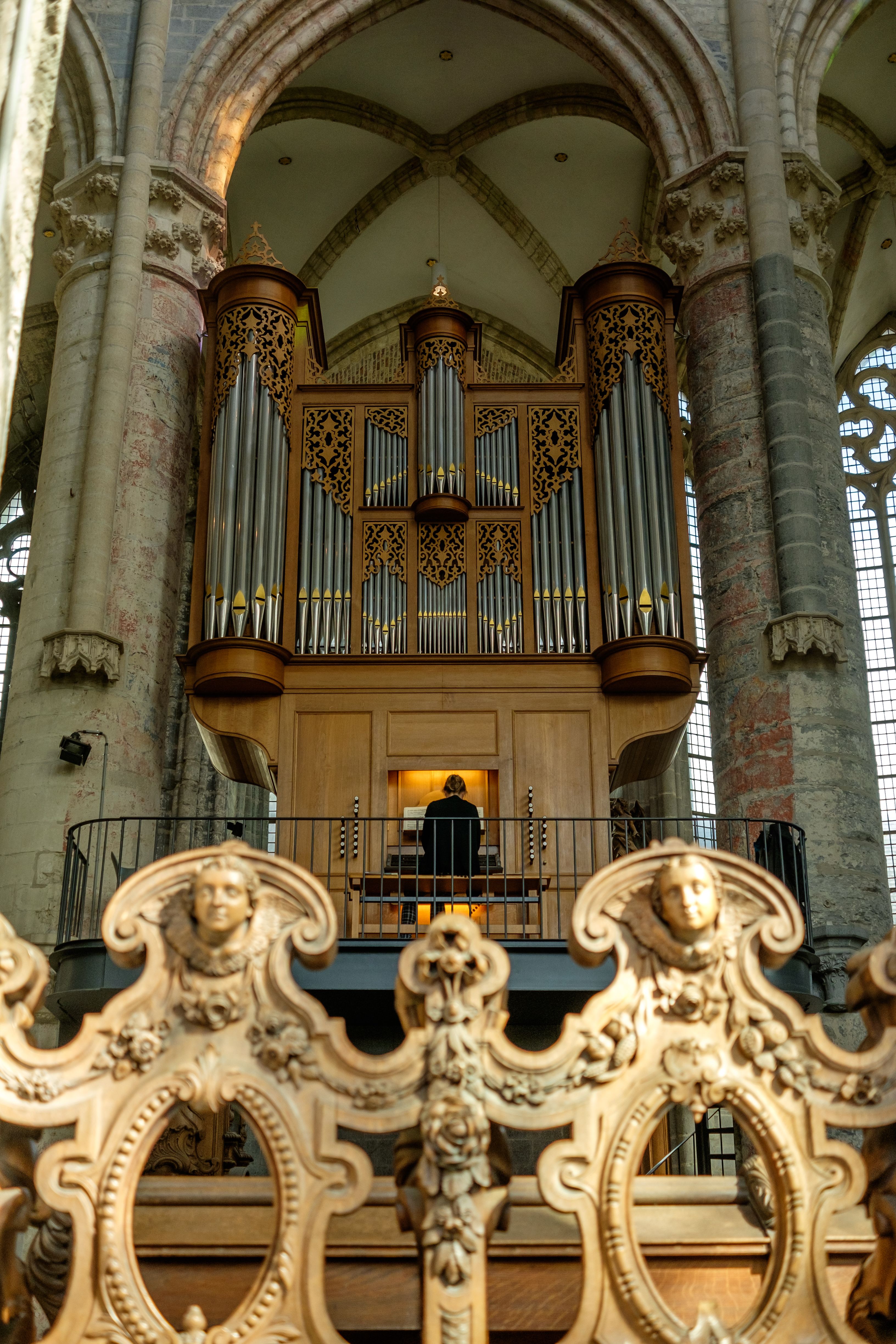 Interior of the Saint Nicholas Church, Ghent, Belgium · Free Stock Photo