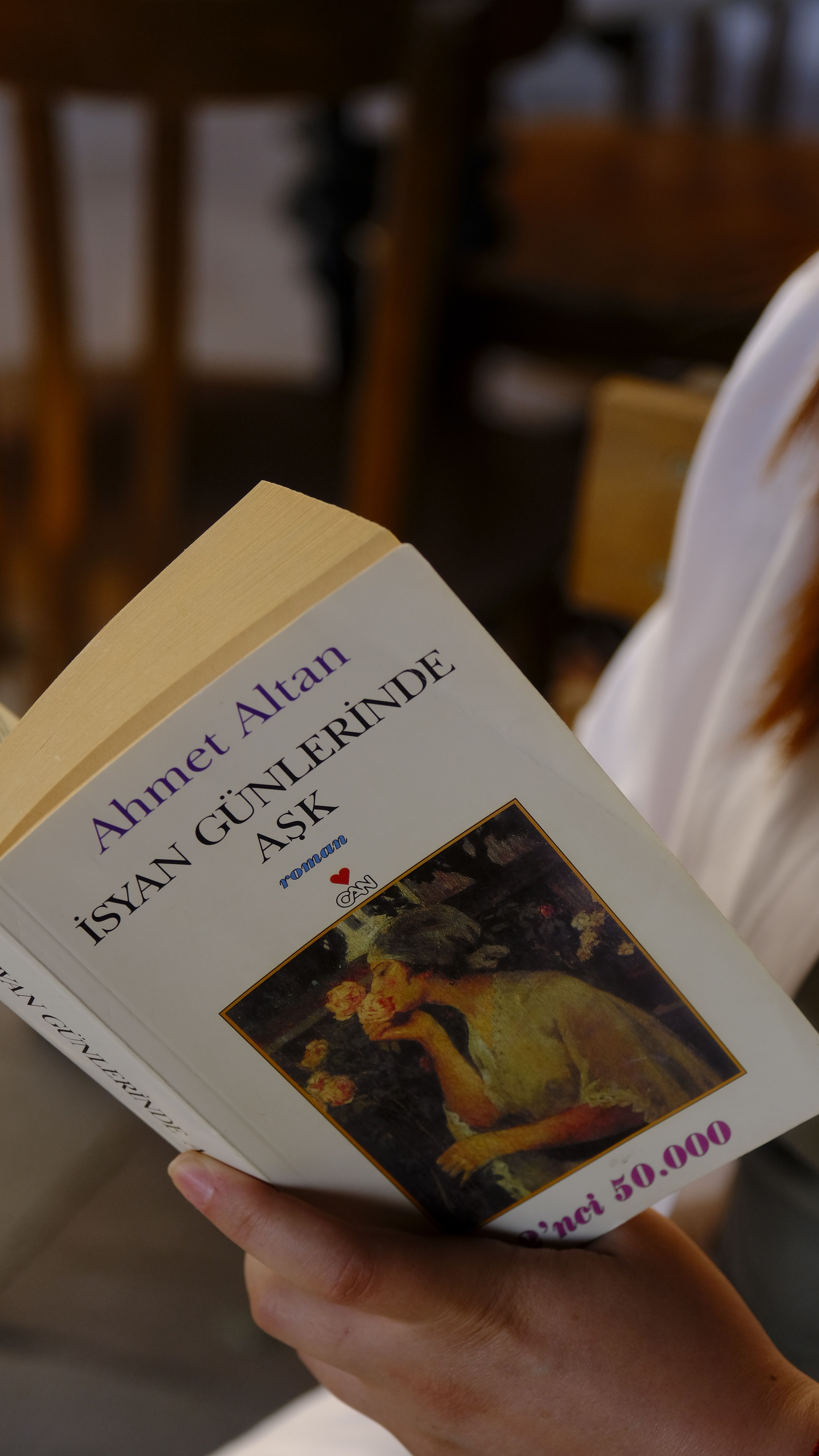 Woman Reading a Book in Turkish Language · Free Stock Photo