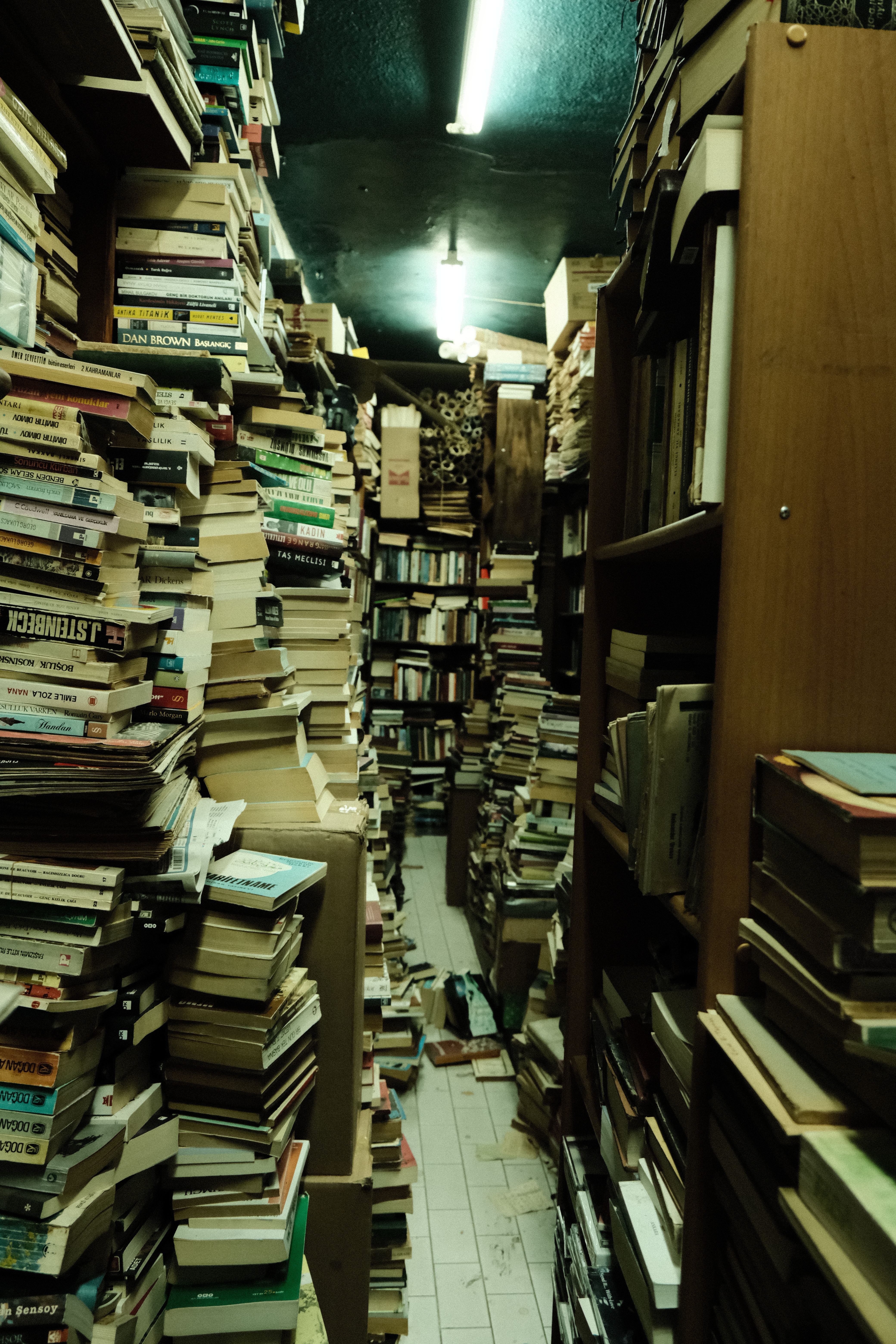 Books on Floor in Room · Free Stock Photo