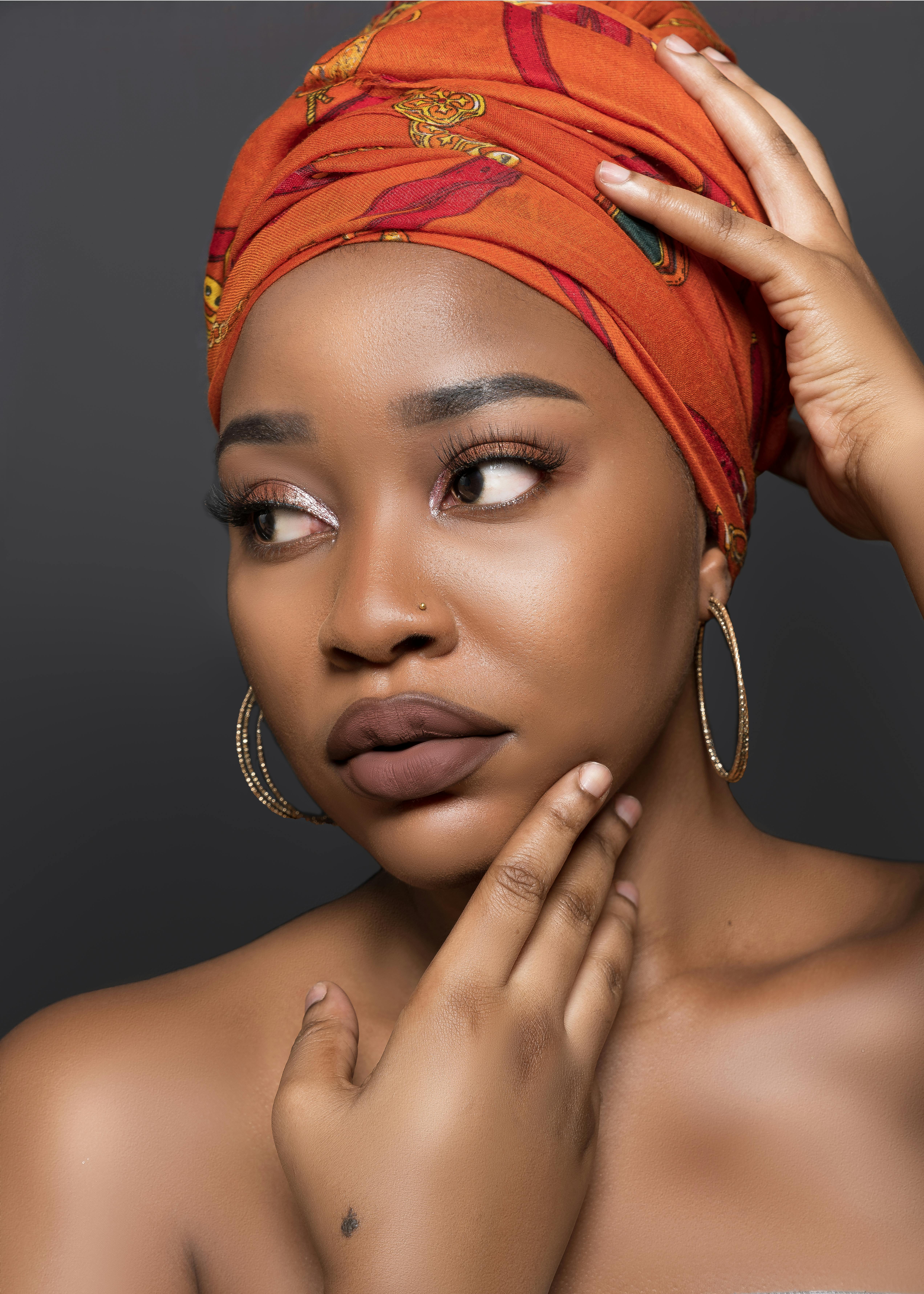 Female Model Face Red Head Photos, Download The BEST Free Female Model ...