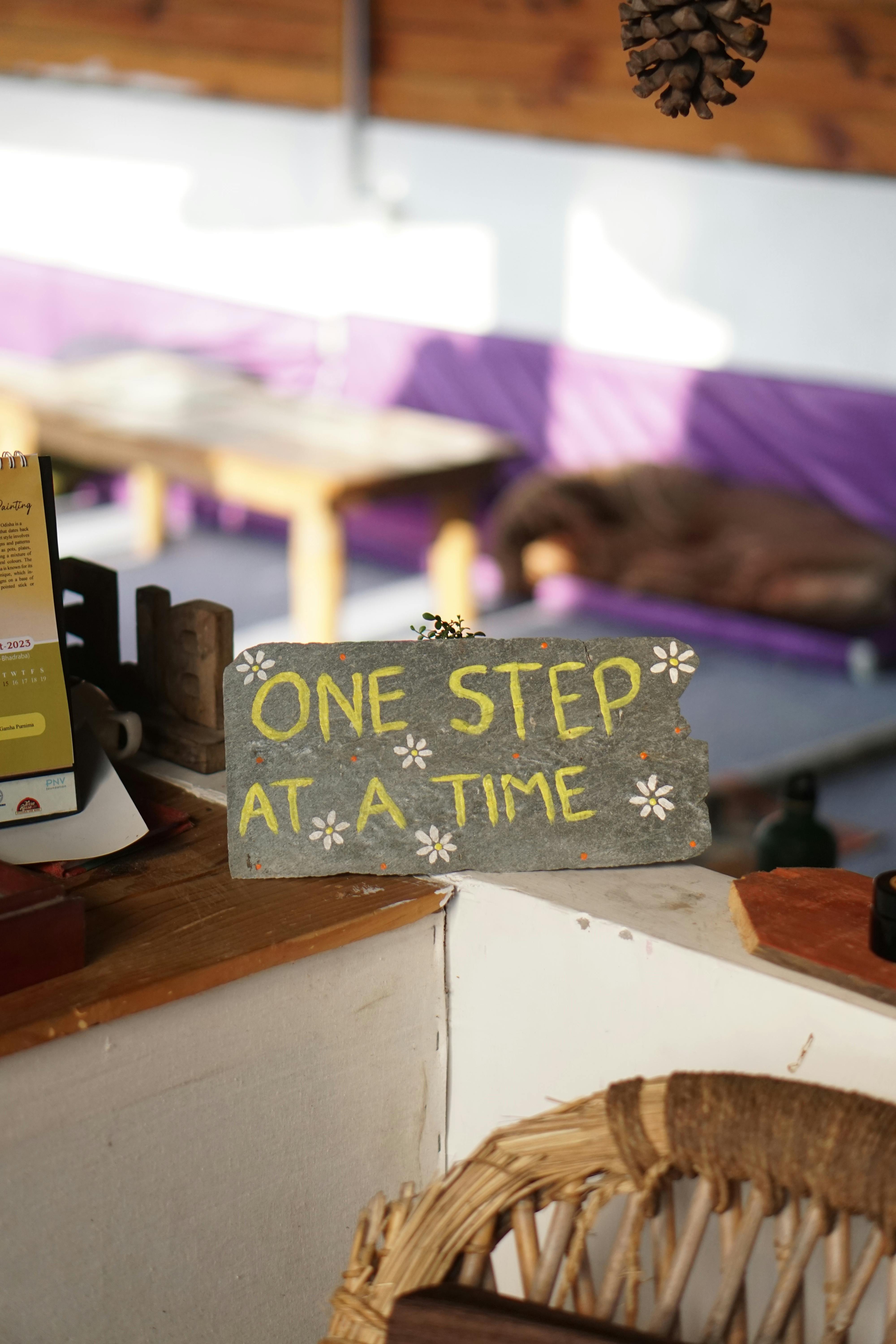 Short Message Decorated with Flowers · Free Stock Photo