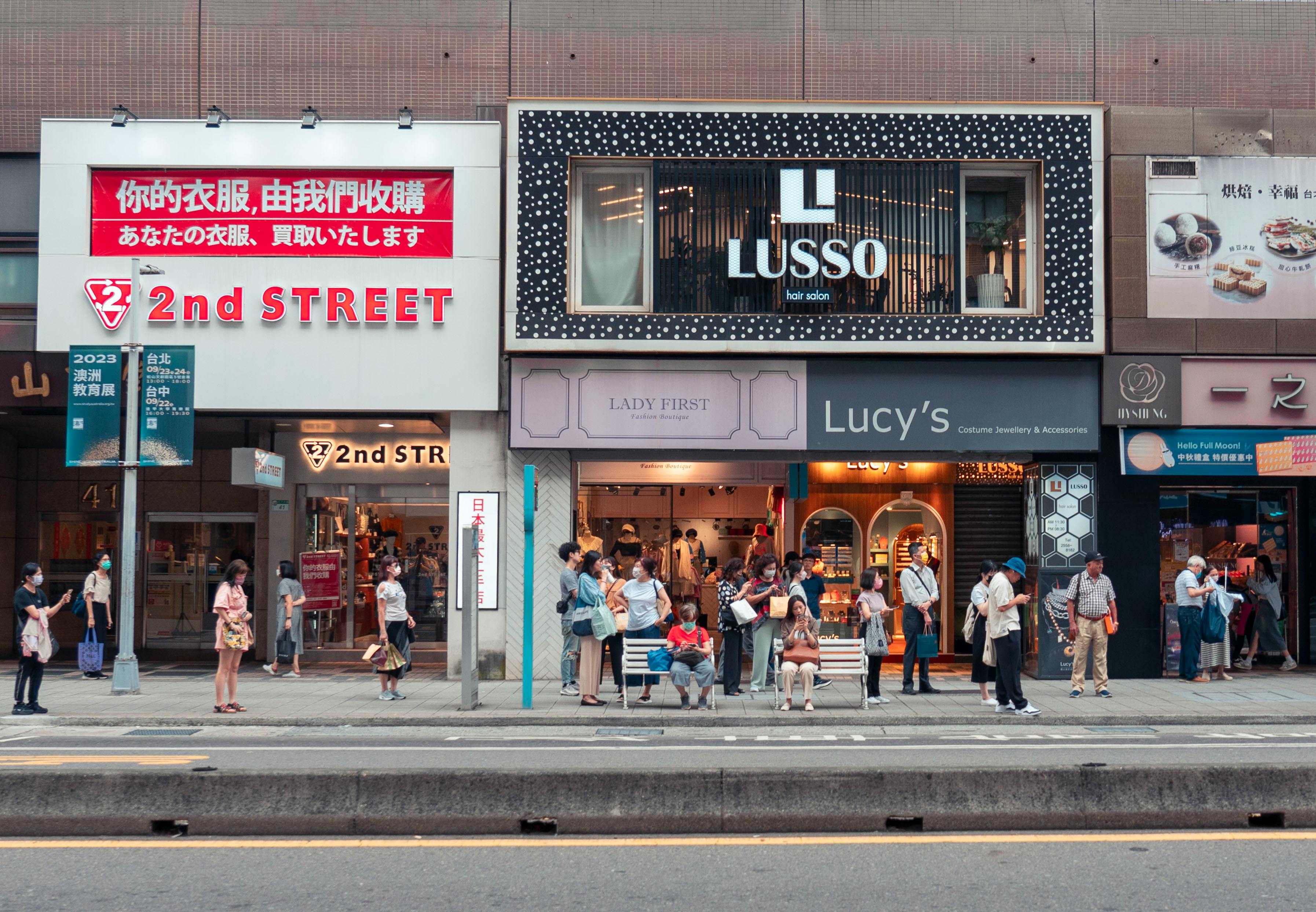 Photo of People Walking on Street · Free Stock Photo