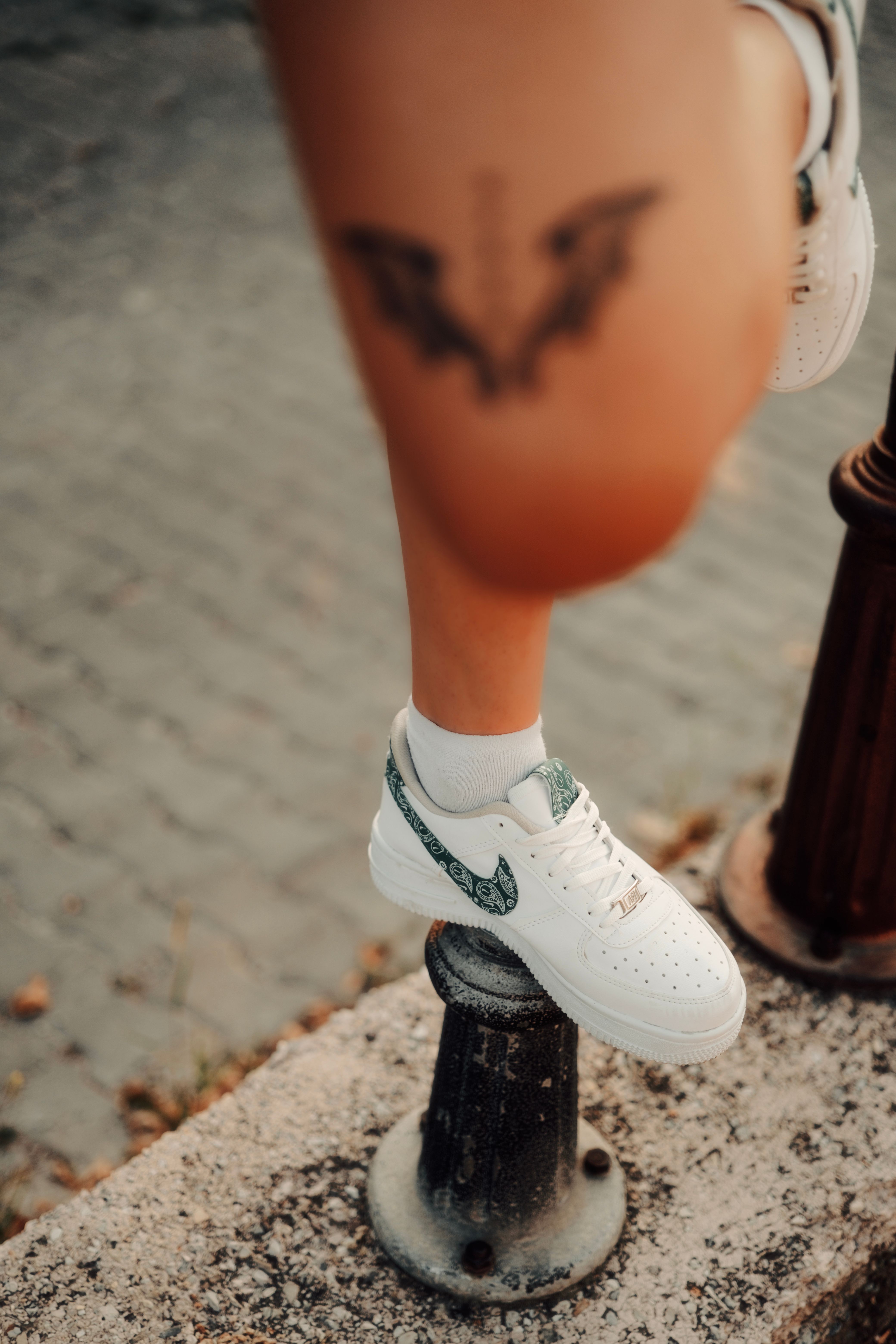 Man Wearing Nike Sneakers · Free Stock Photo