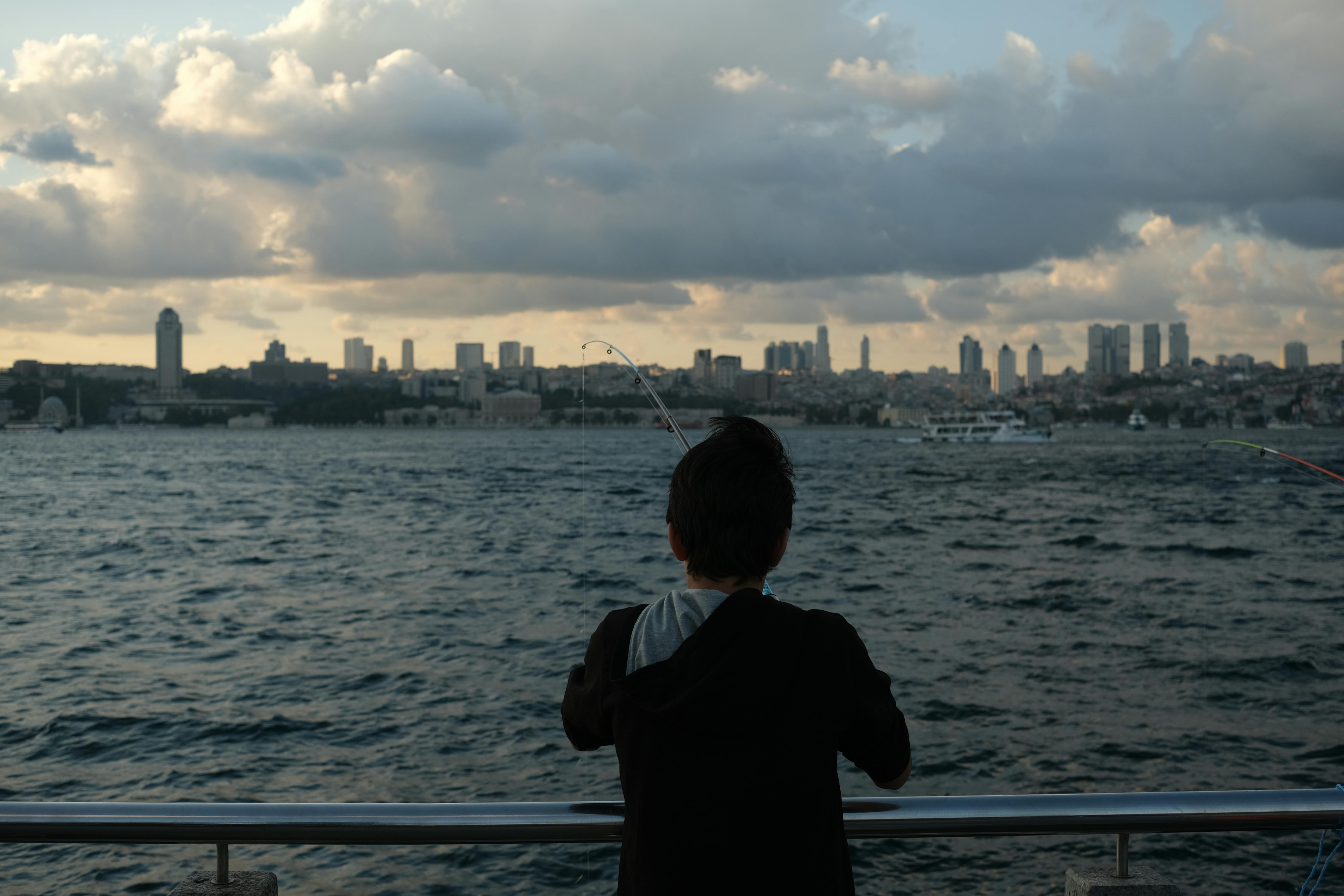 Looking Over City Skyline Photos, Download The BEST Free Looking Over ...