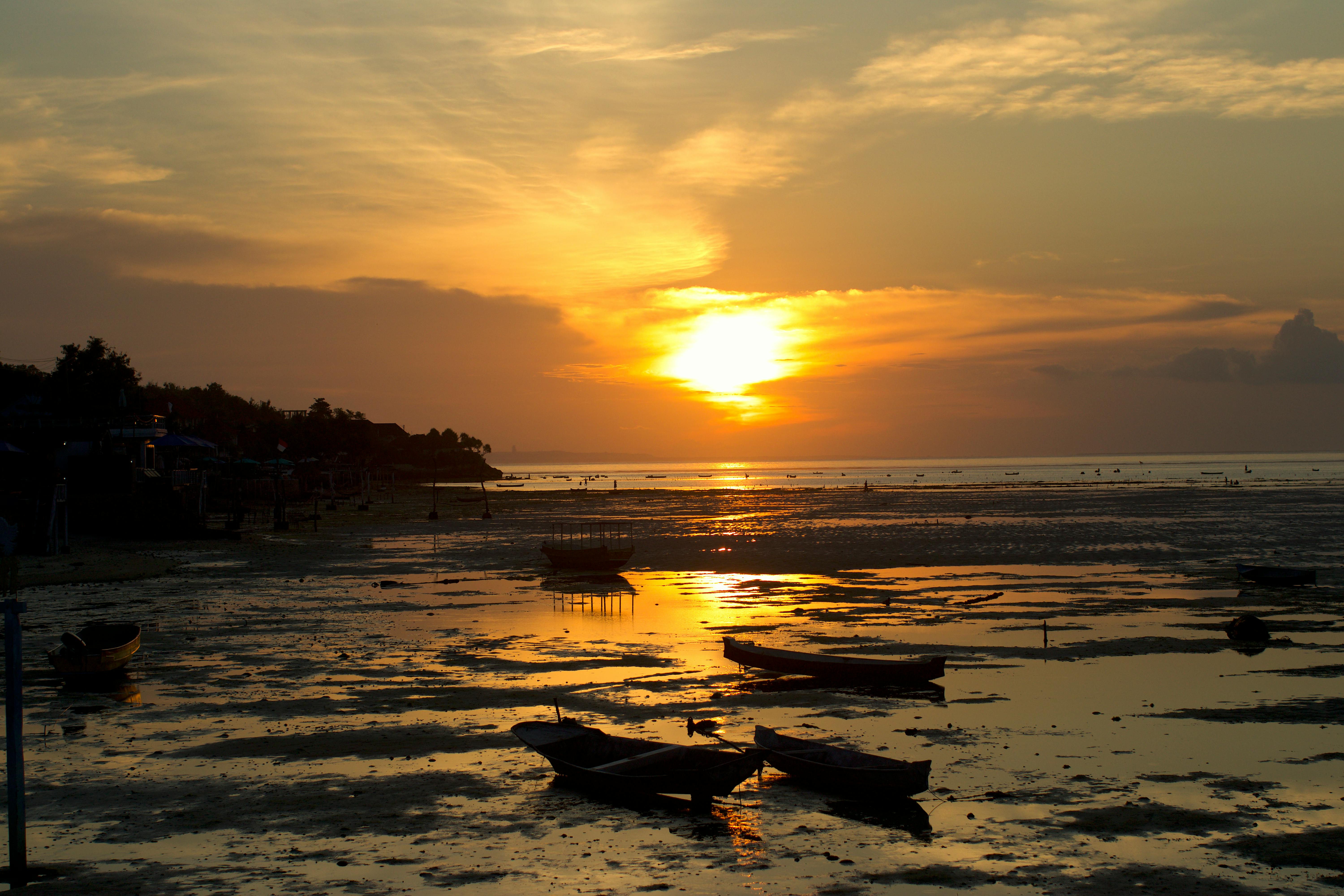 Body Of Water During Sunset · Free Stock Photo