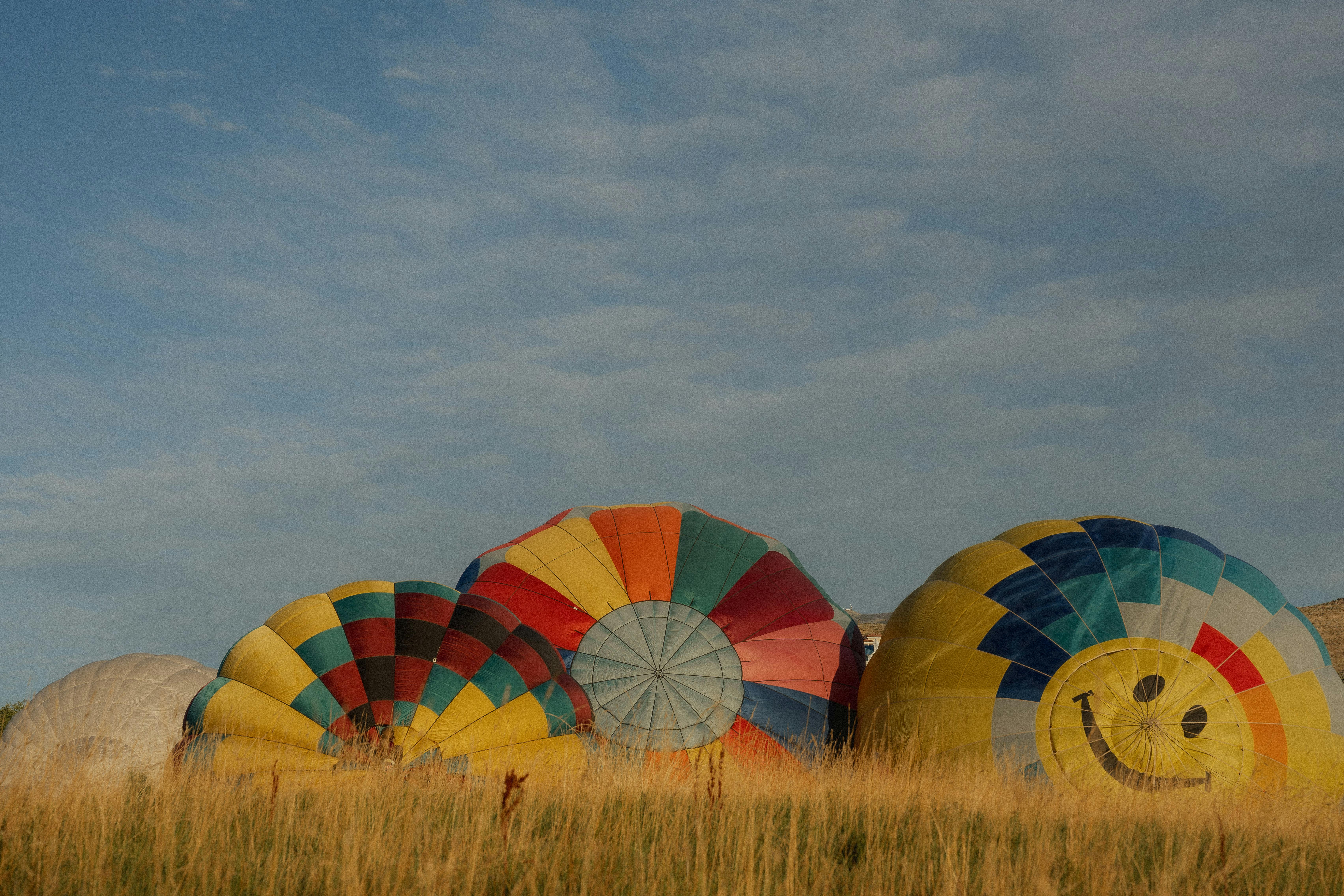Hot Air Balloon Inflation · Free Stock Photo