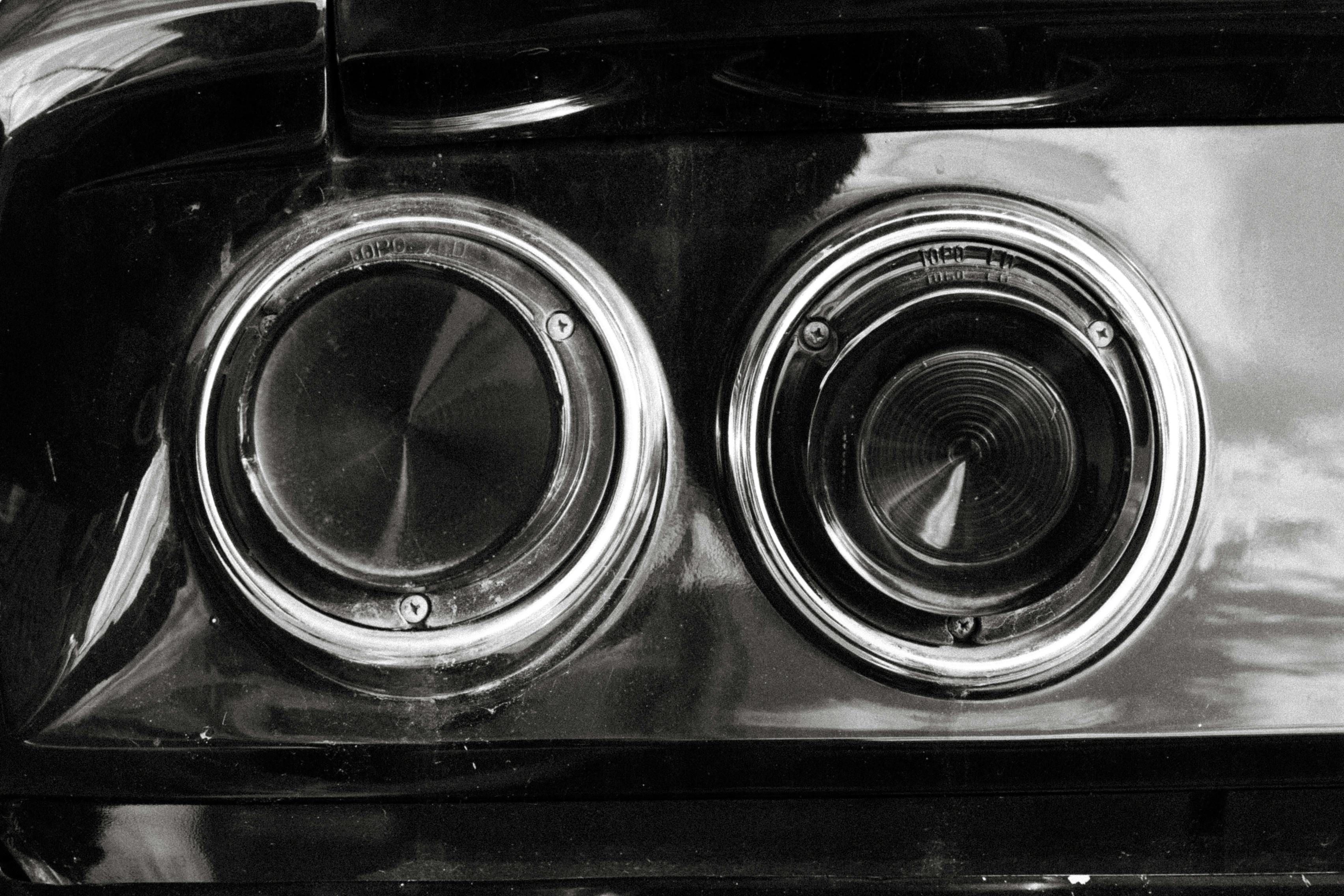 Monochrome Photography of Classic Citroen Car · Free Stock Photo