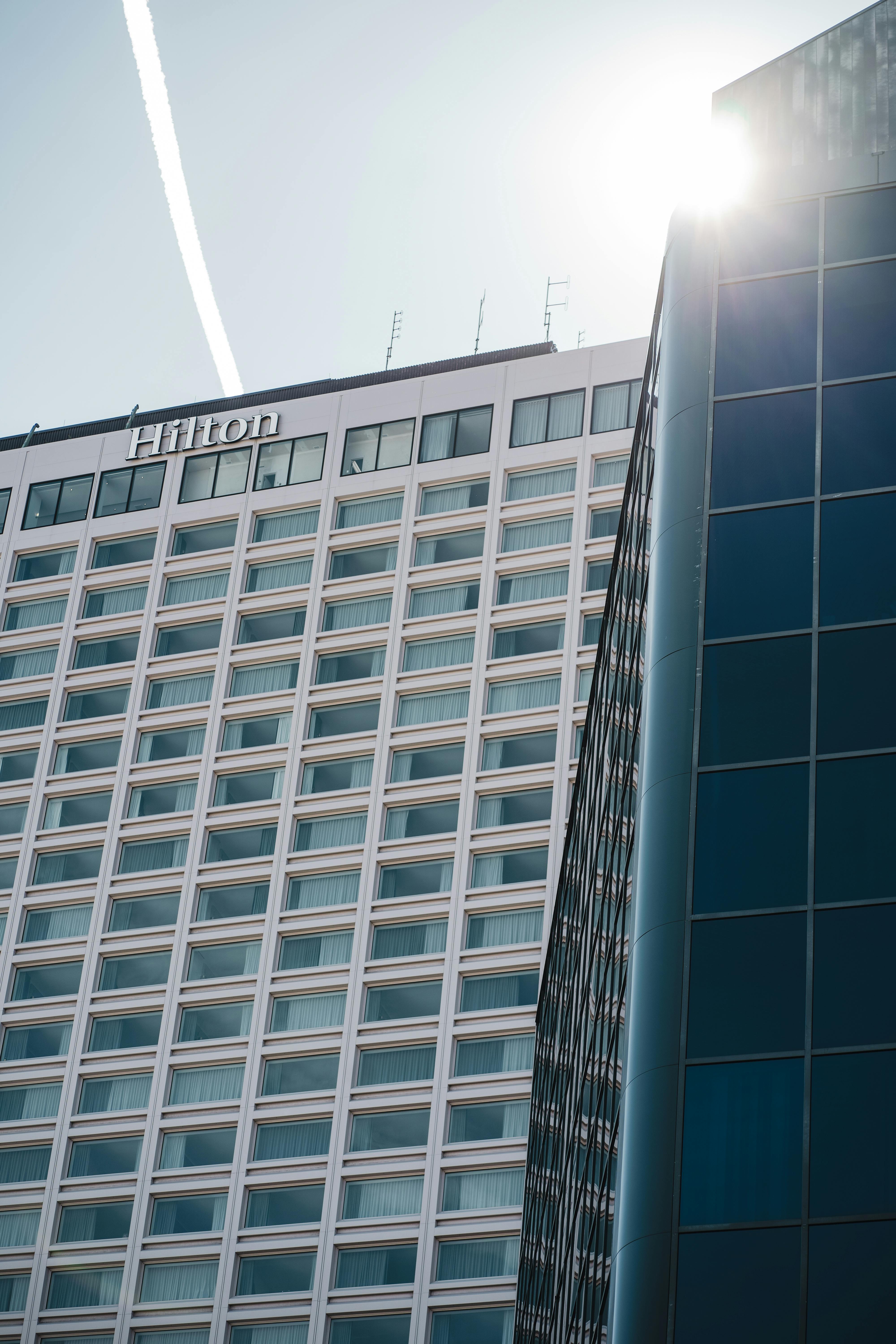 Hilton Hotel Facade · Free Stock Photo